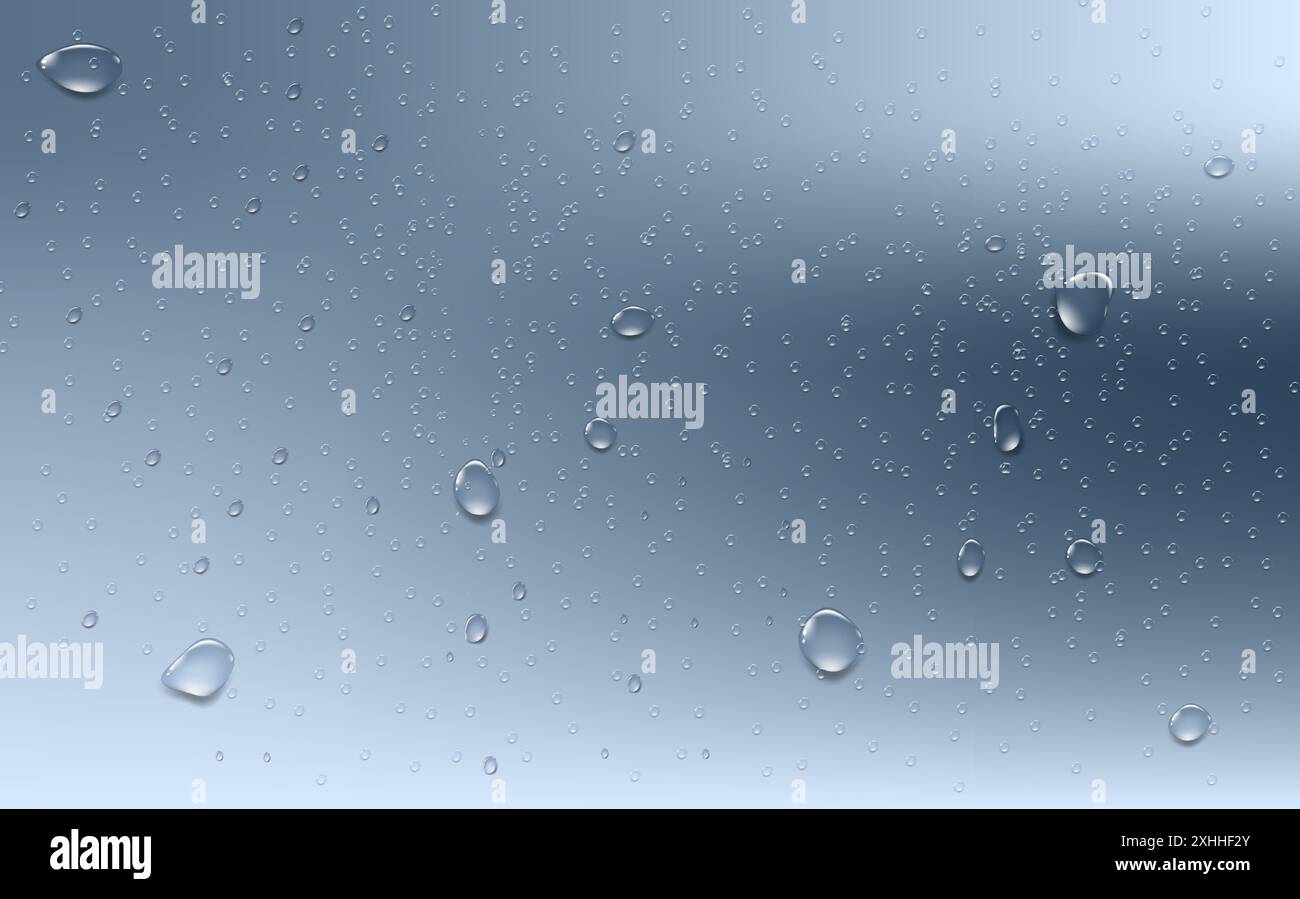 Scattered water drops Stock Vector Images - Alamy