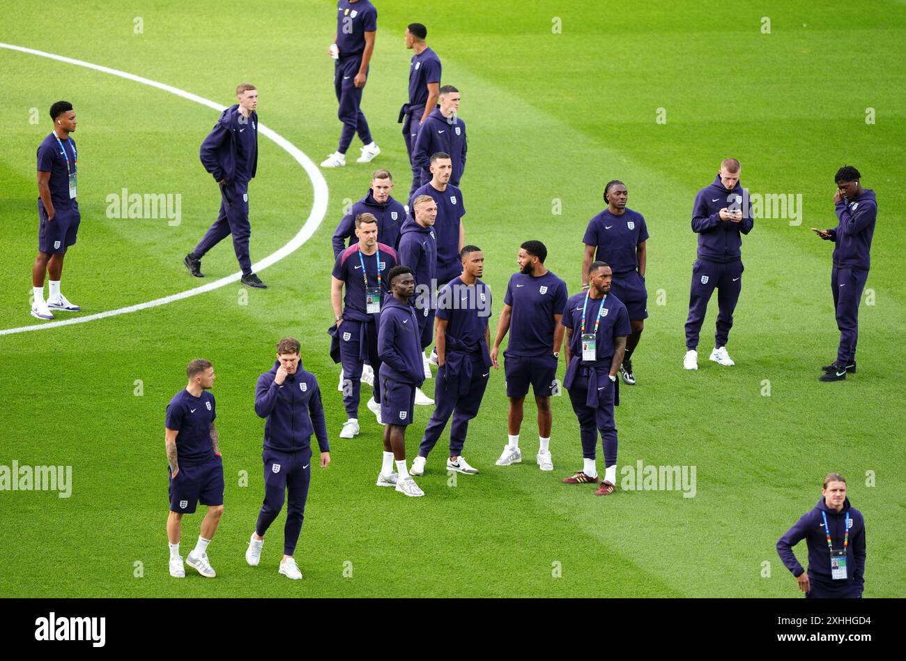 during the UEFA Euro 2024 final match at the Olympiastadion, Berlin ...