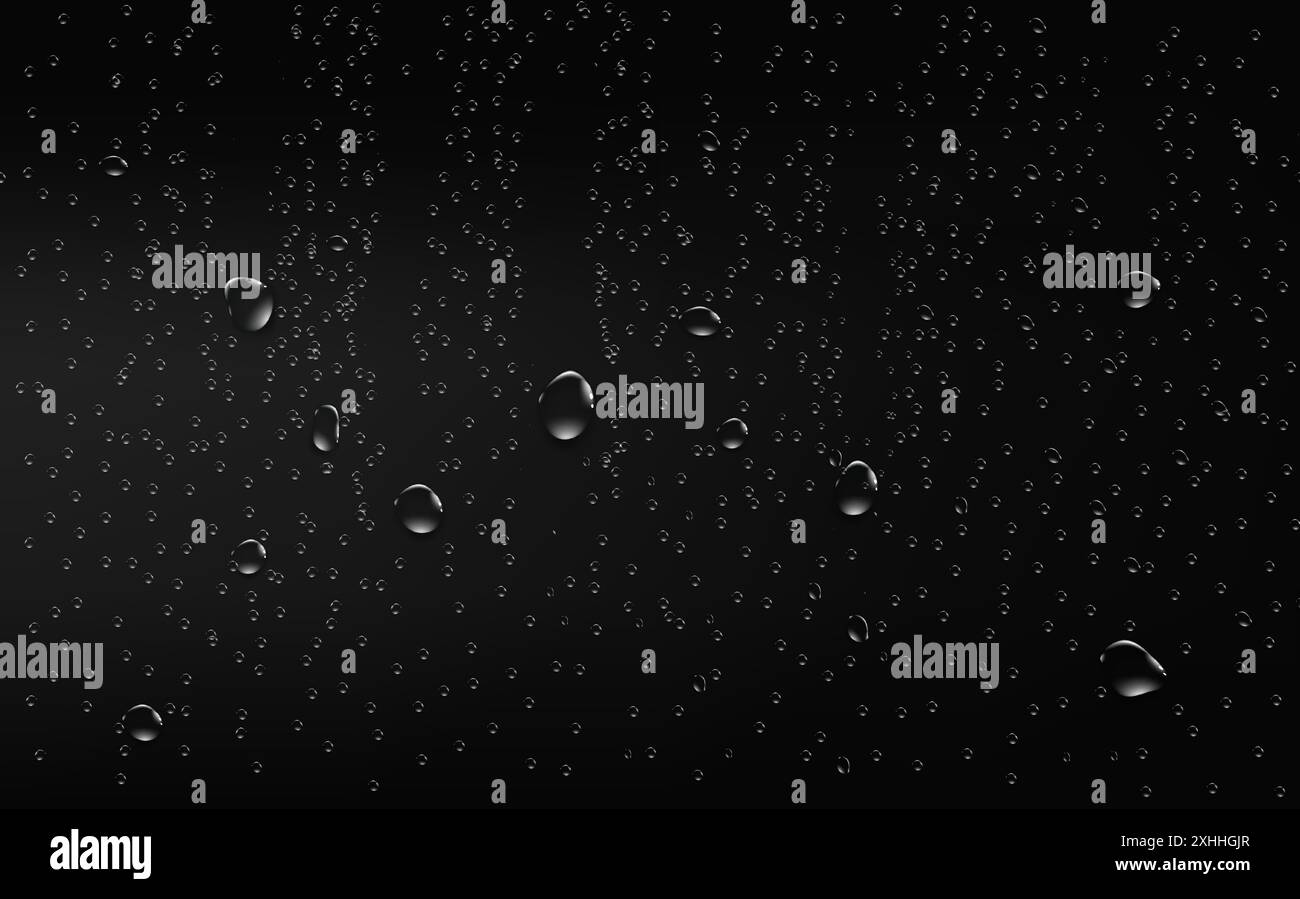 Scattered water drops Stock Vector Images - Alamy