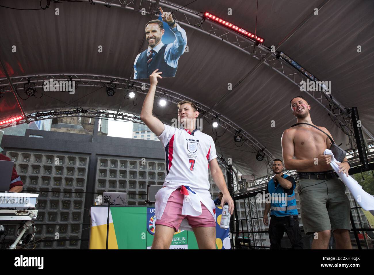 The streets of Berlin buzzed with excitement on July 14, 2024, as fans ...