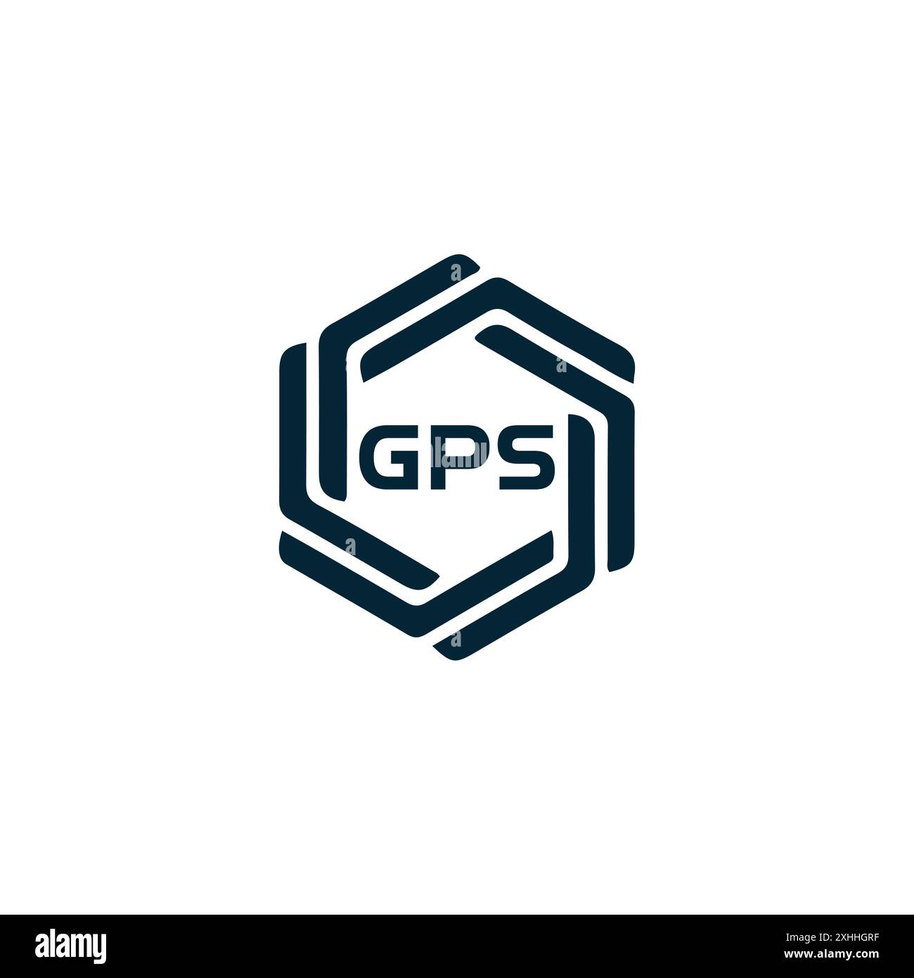 GPS logo. G P S design. White GPS letter. GPS, G P S letter logo design ...