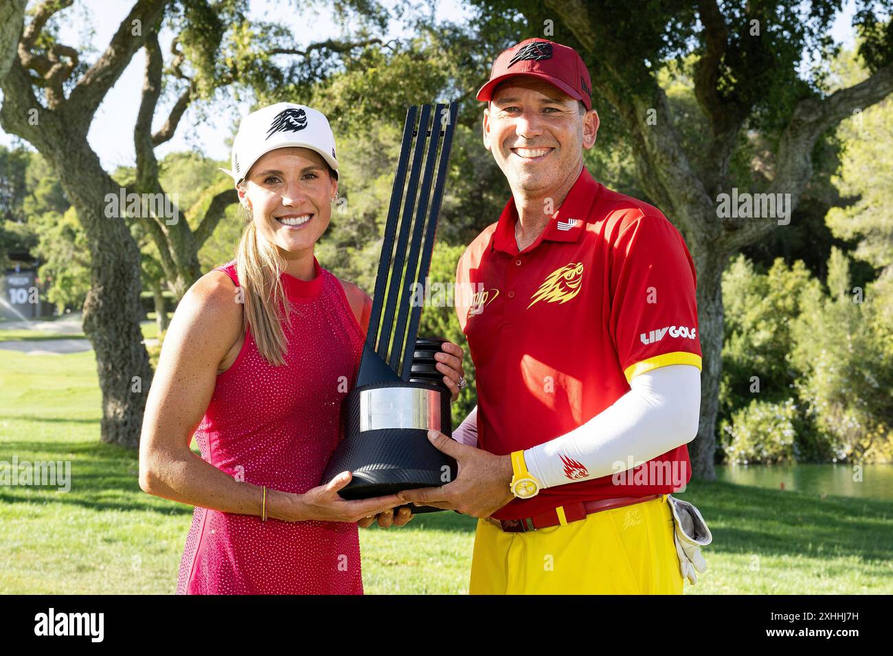 First place individual champion, Captain Sergio Garcia of Fireballs GC ...