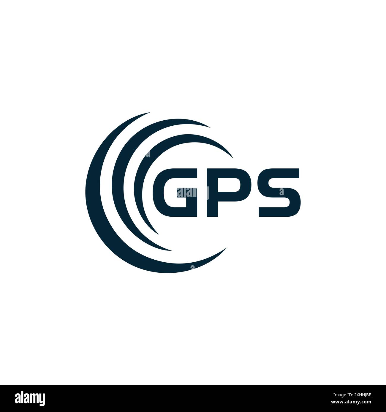 GPS logo. G P S design. White GPS letter. GPS, G P S letter logo design ...