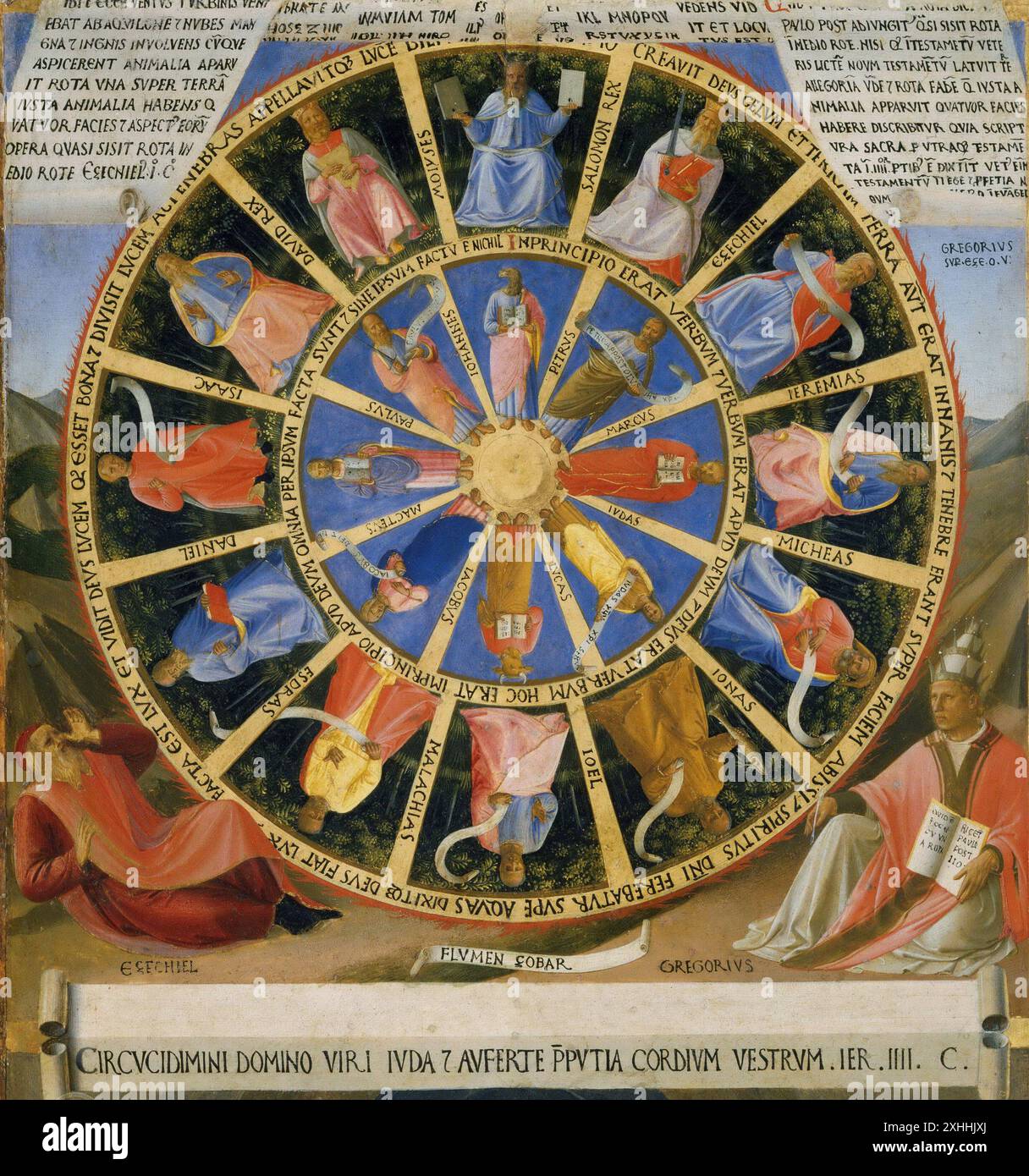 Basilica of the Annunciation of Mary - Florence - The Vision of Ezekiel ...