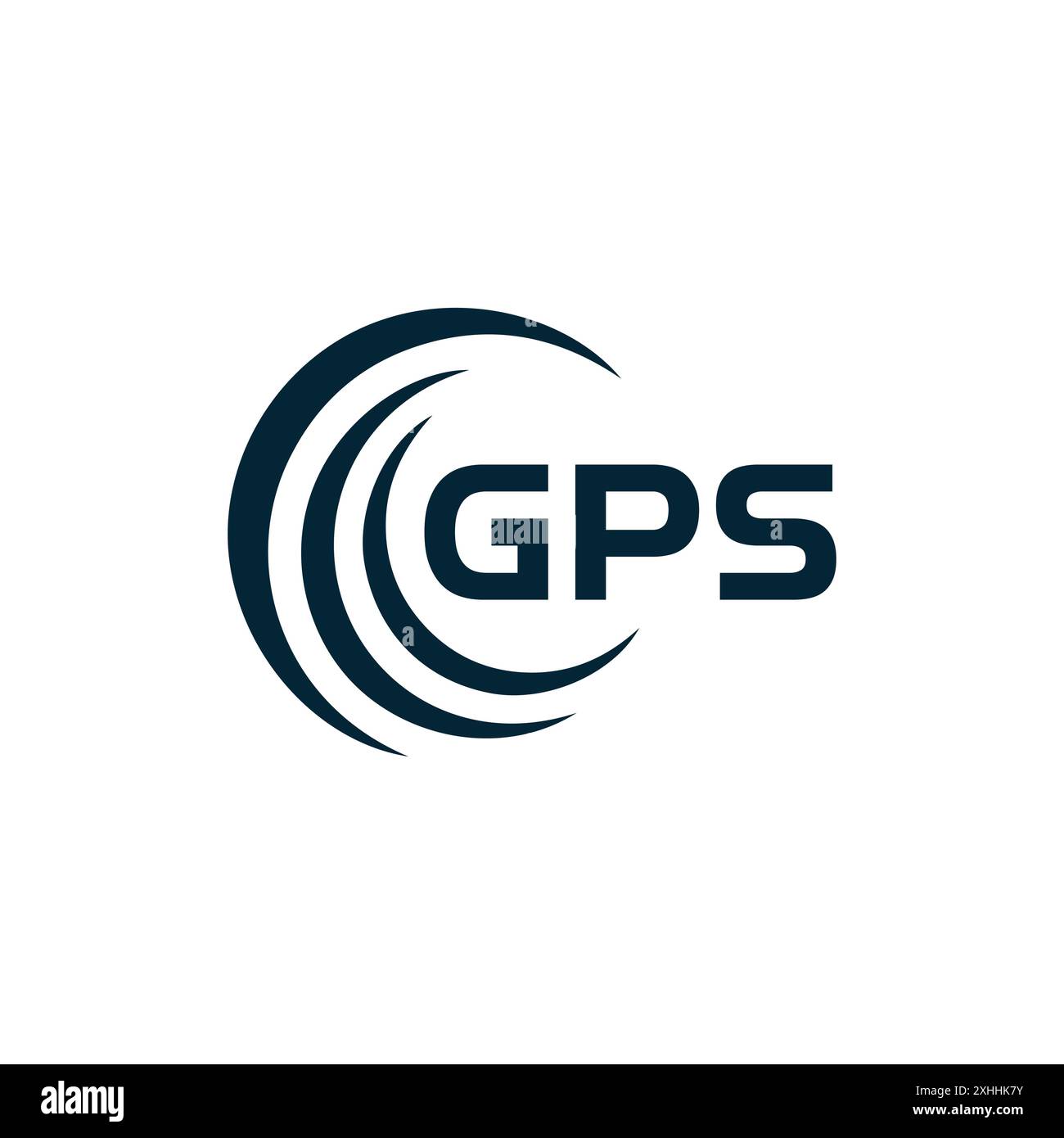 GPS logo. G P S design. White GPS letter. GPS, G P S letter logo design ...