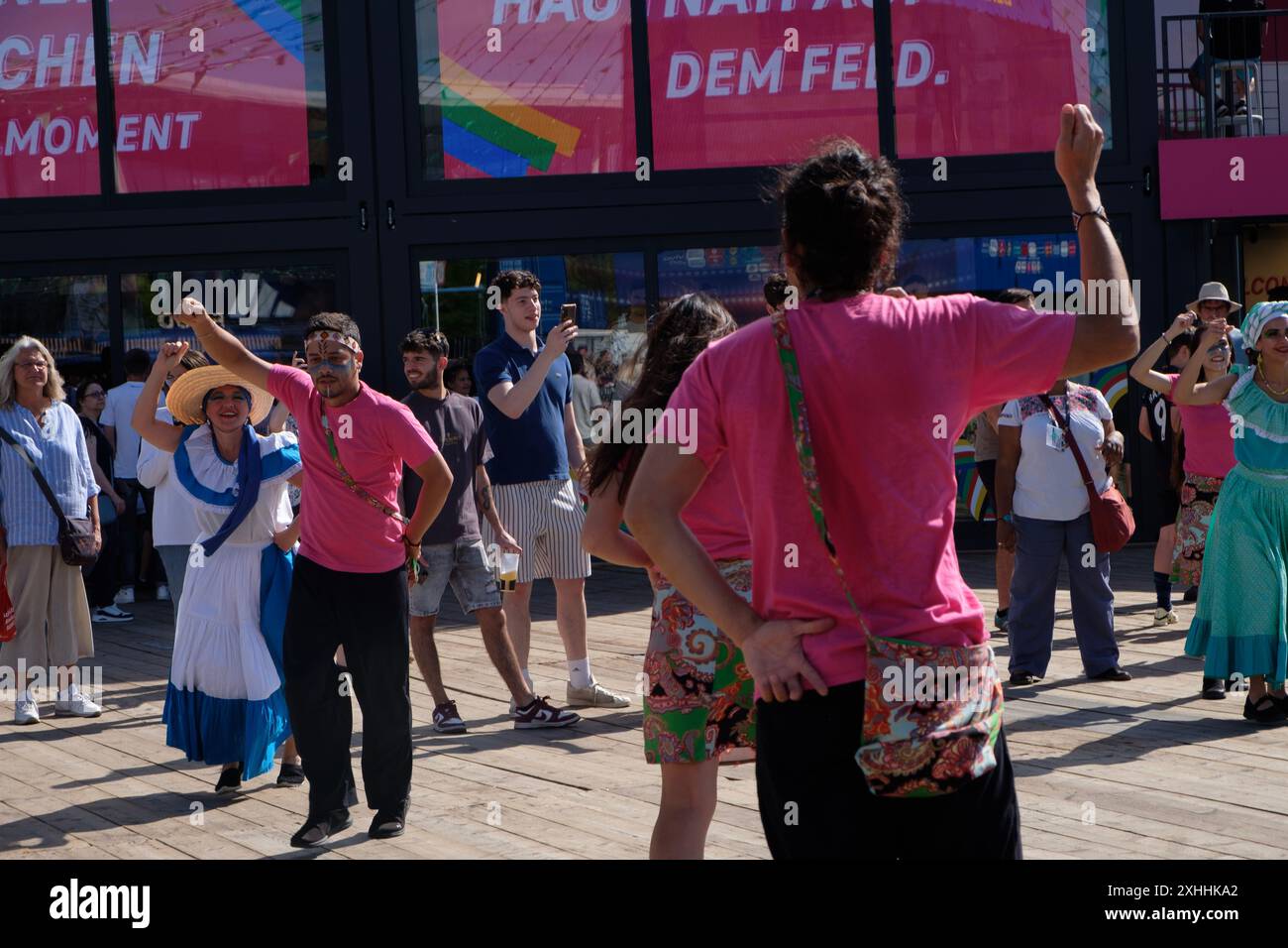 Fan Zone in Berlin, Uefa Euro 2024 Germany Stock Photo - Alamy