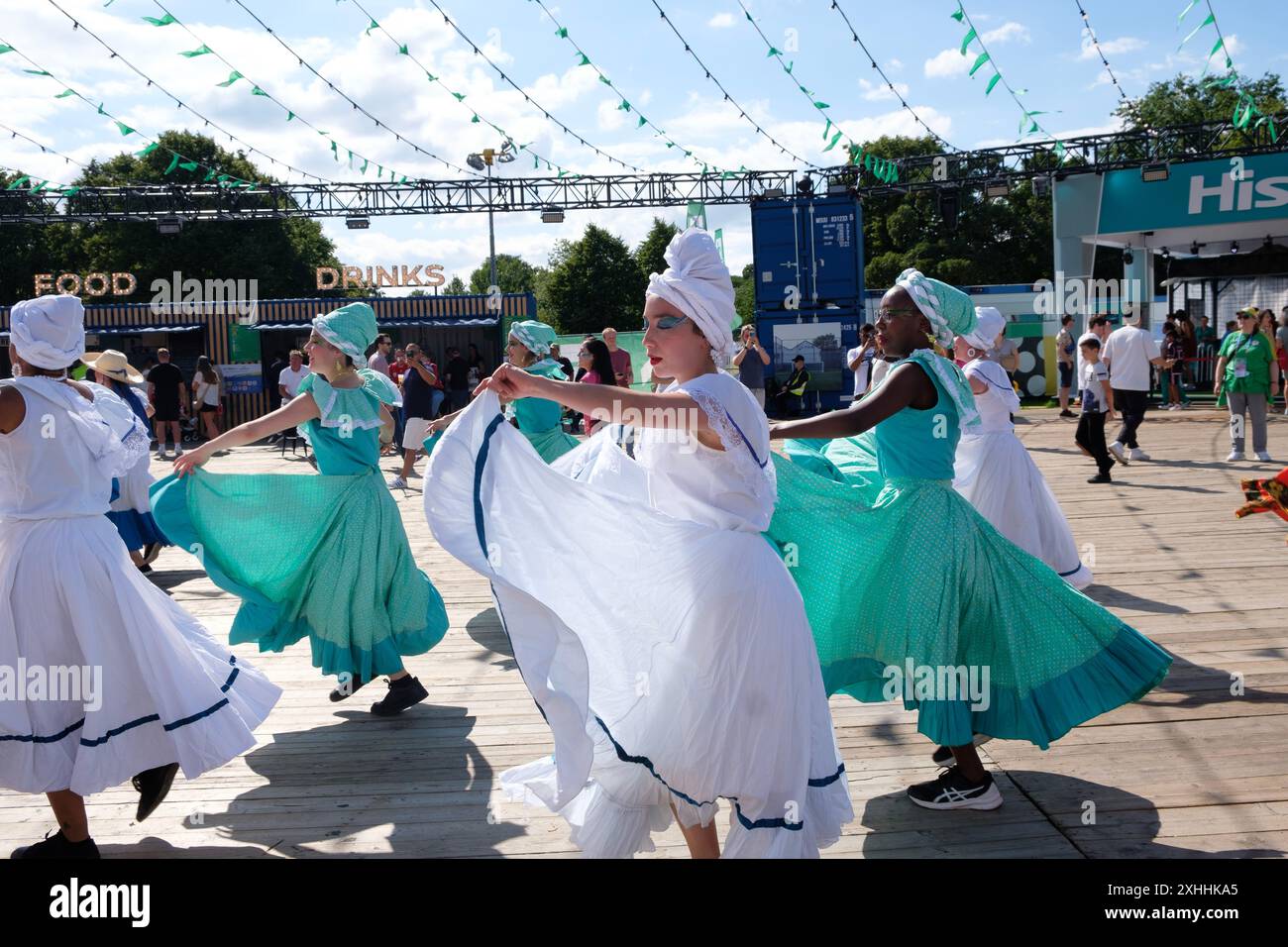 Fan Zone in Berlin, Uefa Euro 2024 Germany Stock Photo - Alamy