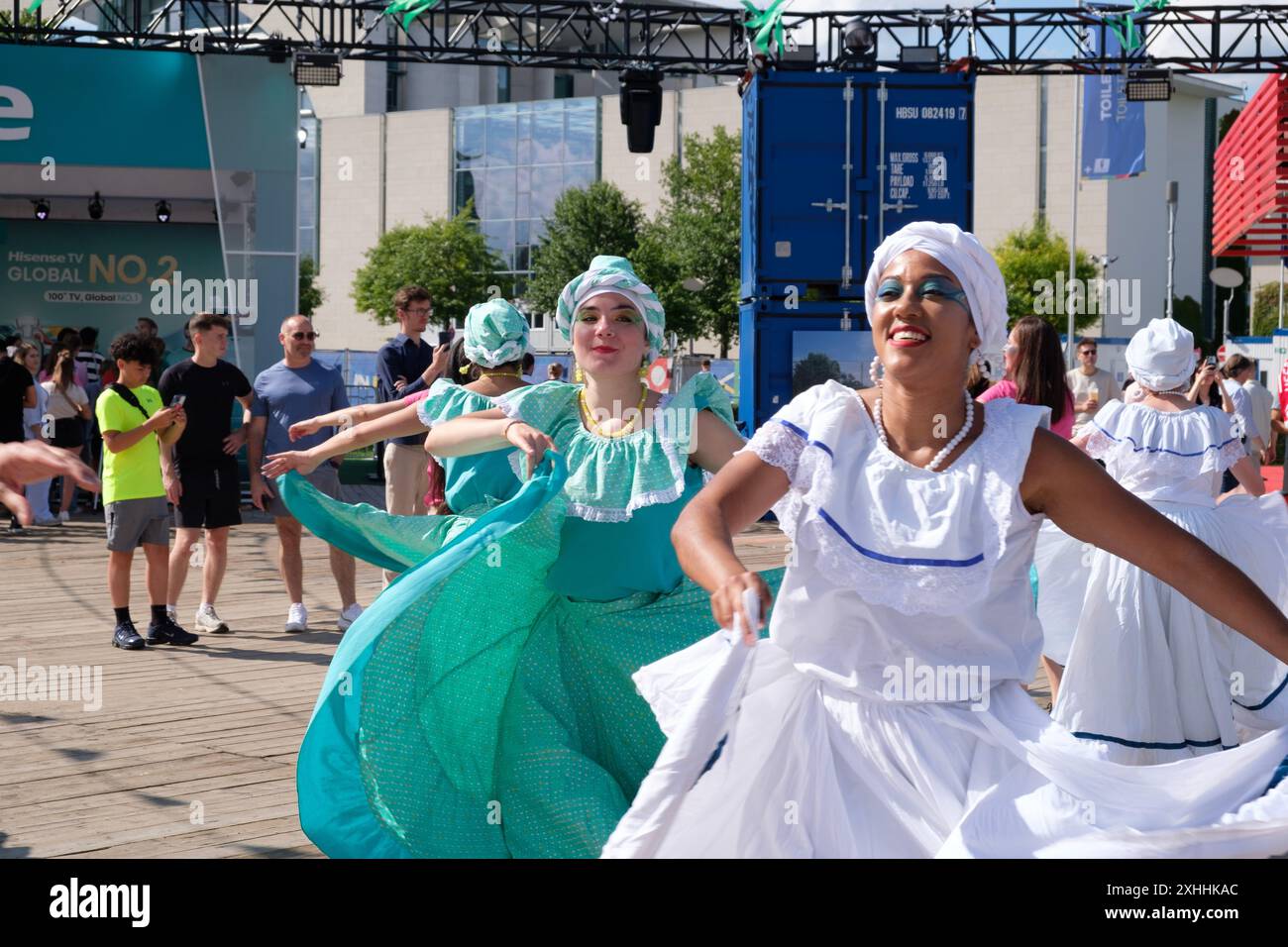 Fan Zone in Berlin, Uefa Euro 2024 Germany Stock Photo - Alamy