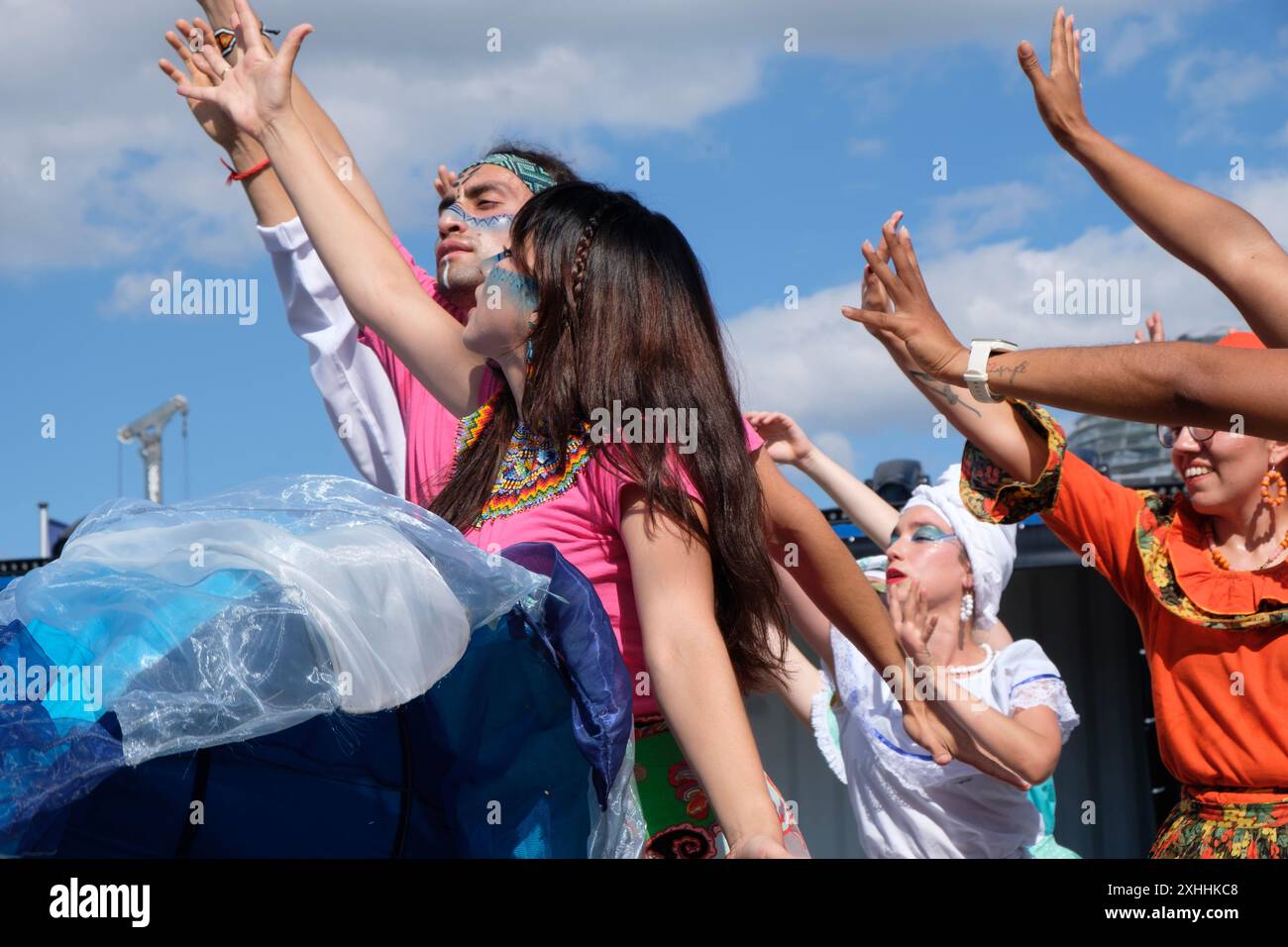 Fan Zone in Berlin, Uefa Euro 2024 Germany Stock Photo - Alamy