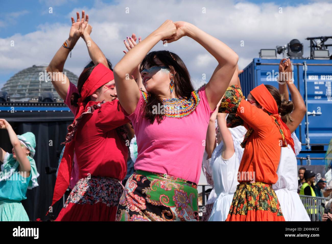 Fan Zone in Berlin, Uefa Euro 2024 Germany Stock Photo - Alamy