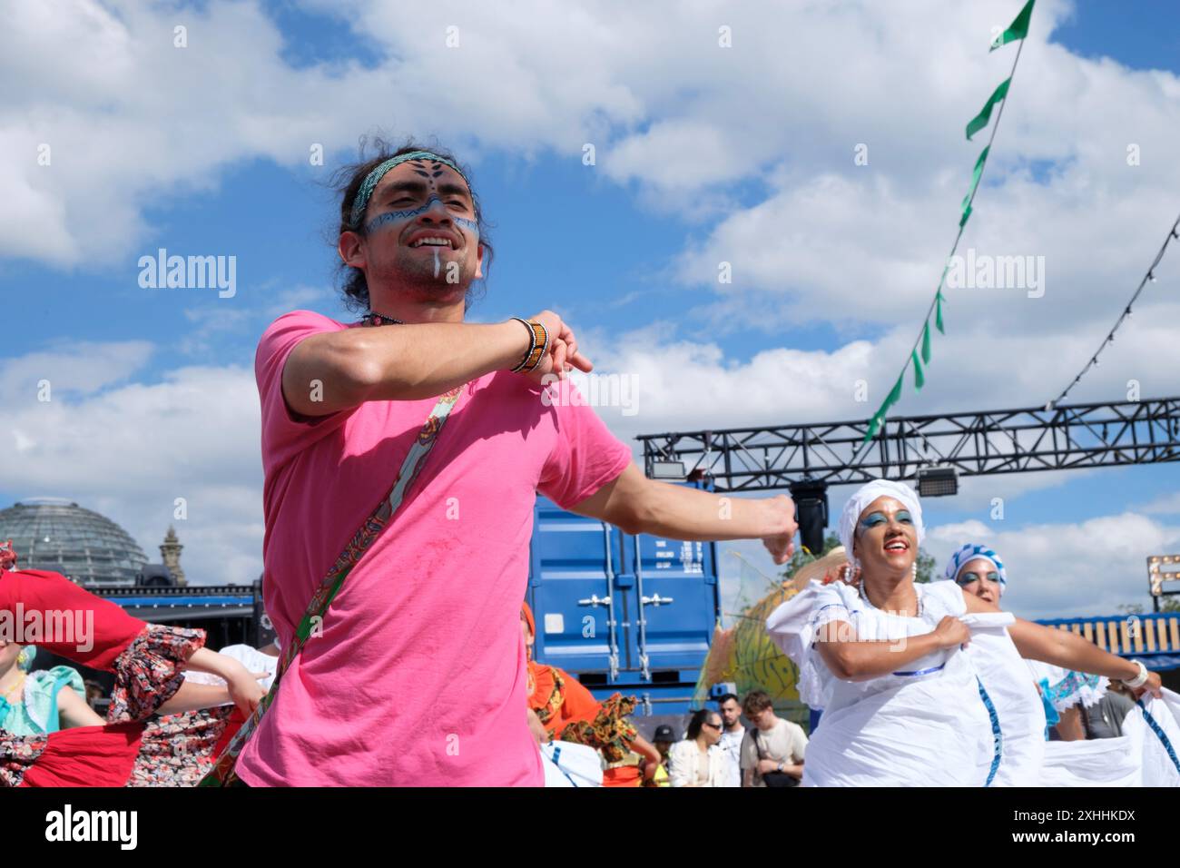 Fan Zone in Berlin, Uefa Euro 2024 Germany Stock Photo - Alamy