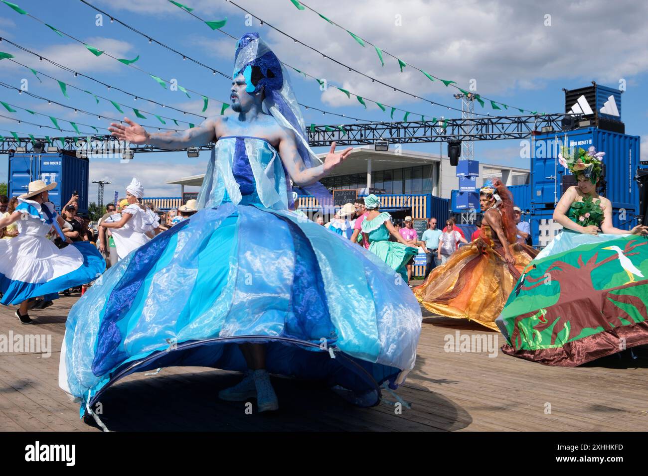 Fan Zone in Berlin, Uefa Euro 2024 Germany Stock Photo - Alamy