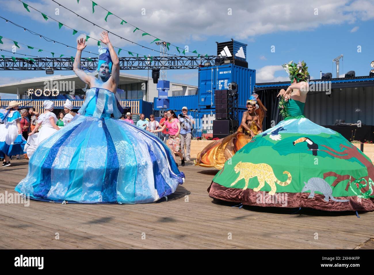 Fan Zone in Berlin, Uefa Euro 2024 Germany Stock Photo - Alamy