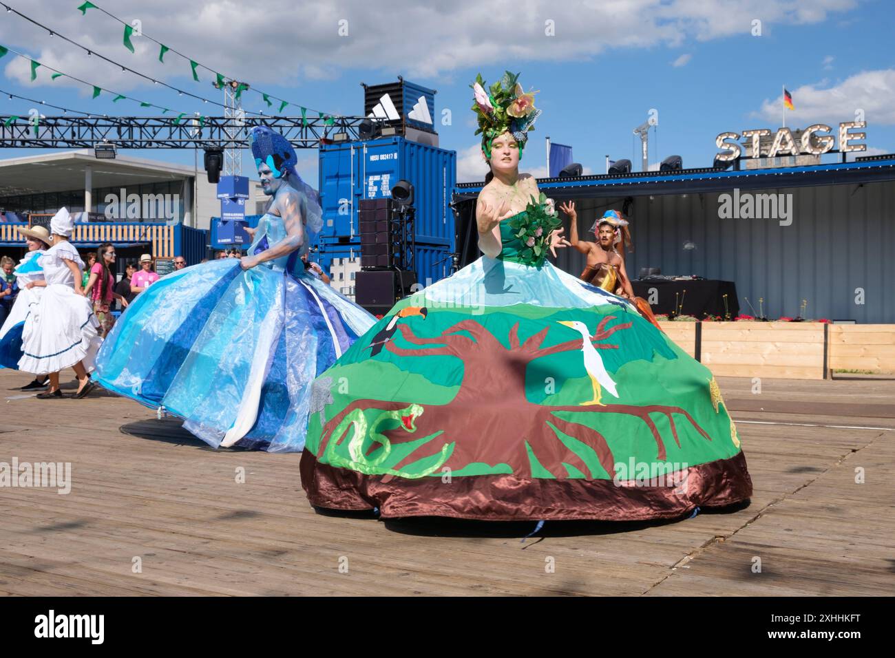 Fan Zone in Berlin, Uefa Euro 2024 Germany Stock Photo - Alamy
