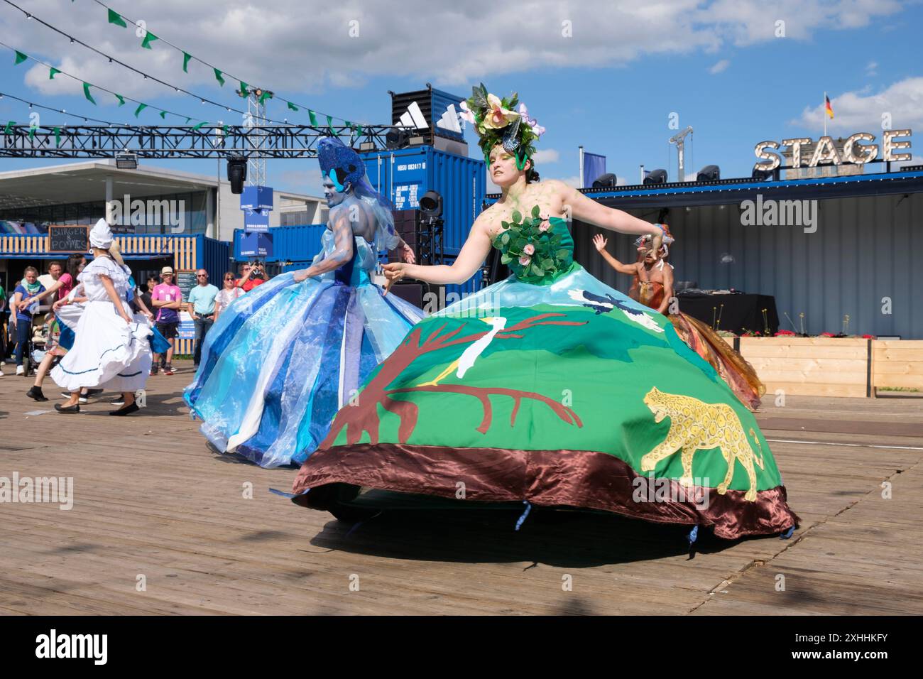 Fan Zone in Berlin, Uefa Euro 2024 Germany Stock Photo - Alamy