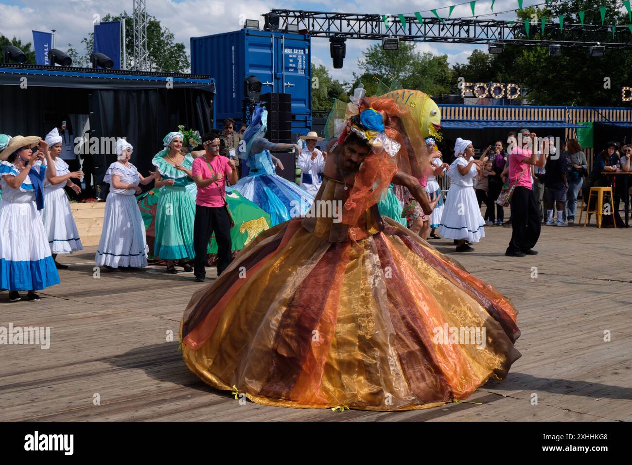 Fan Zone in Berlin, Uefa Euro 2024 Germany Stock Photo - Alamy