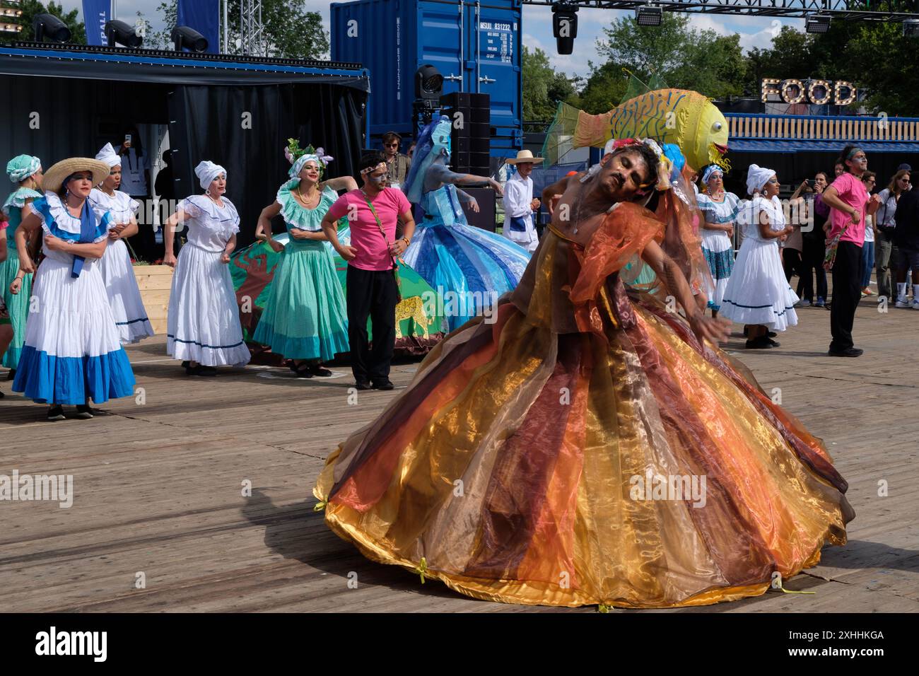 Fan Zone in Berlin, Uefa Euro 2024 Germany Stock Photo - Alamy