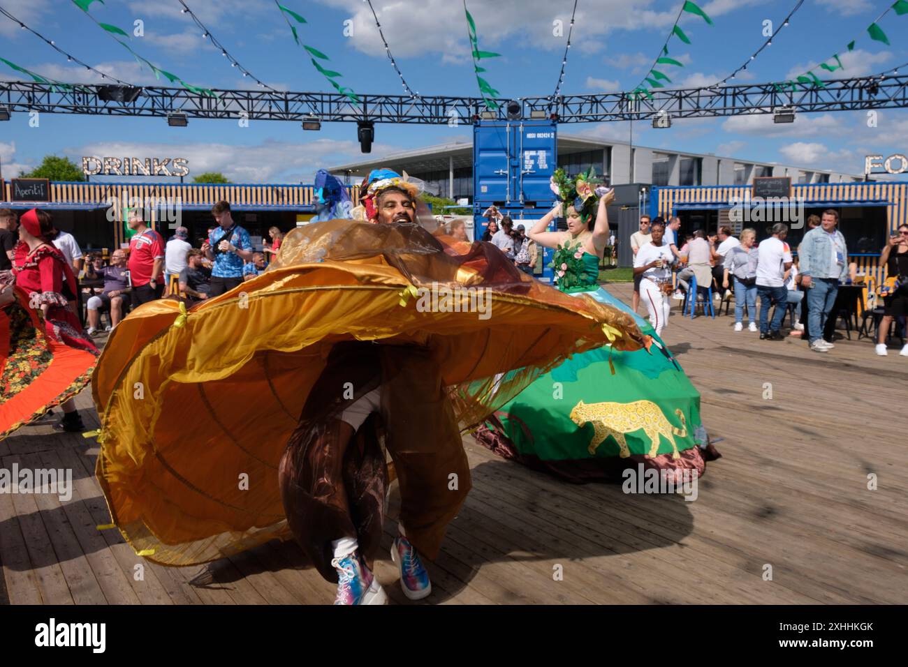 Fan Zone in Berlin, Uefa Euro 2024 Germany Stock Photo - Alamy