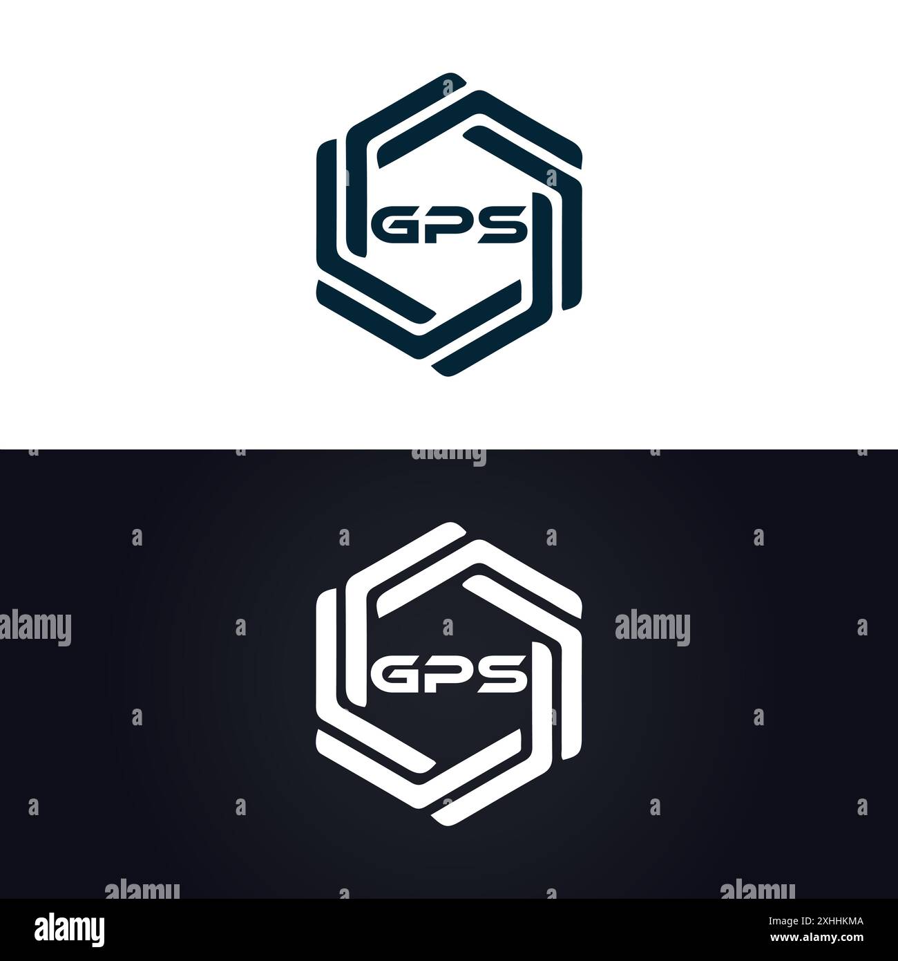 GPS logo. G P S design. White GPS letter. GPS, G P S letter logo design ...