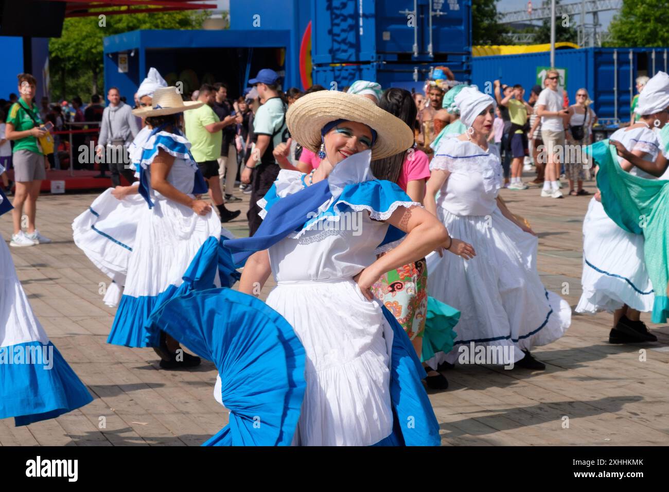 Fan Zone in Berlin, Uefa Euro 2024 Germany Stock Photo - Alamy