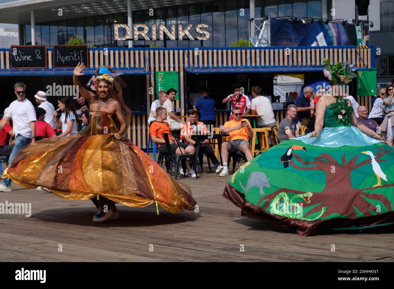 Fan Zone in Berlin, Uefa Euro 2024 Germany Stock Photo - Alamy