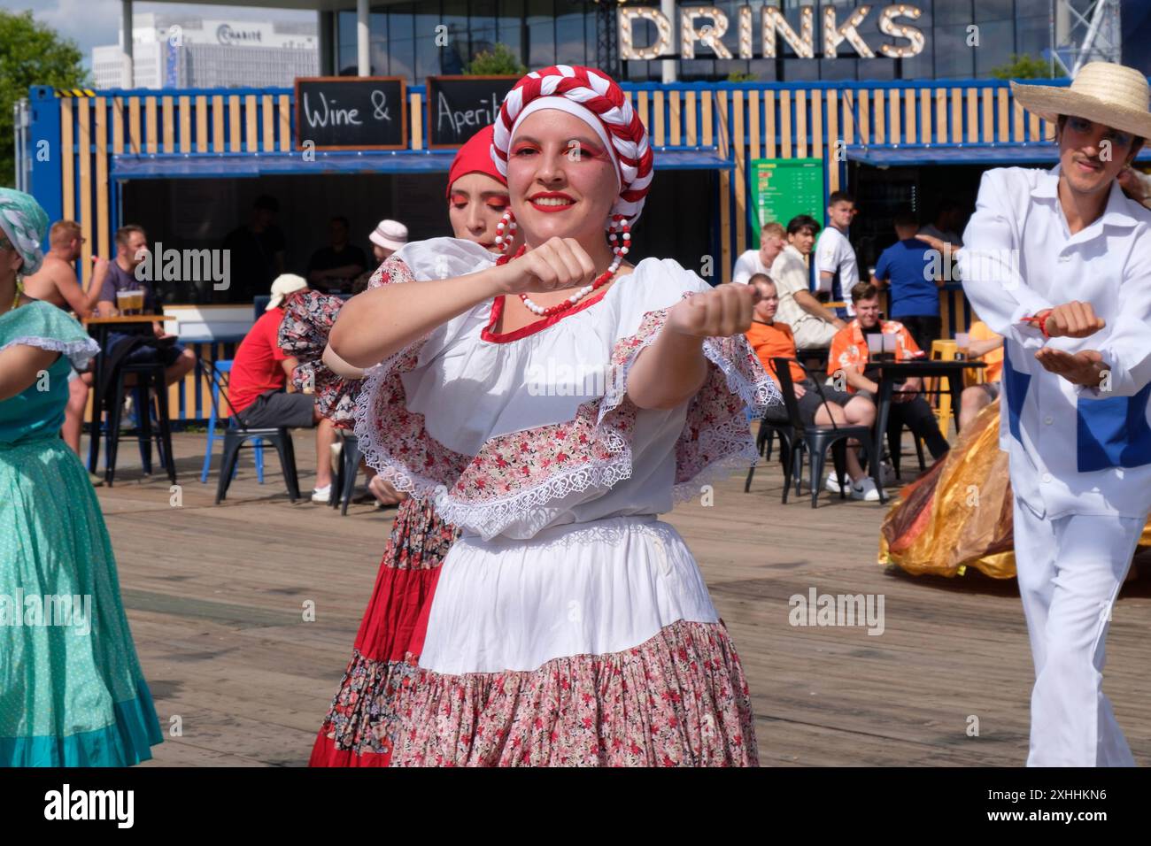 Fan Zone in Berlin, Uefa Euro 2024 Germany Stock Photo - Alamy