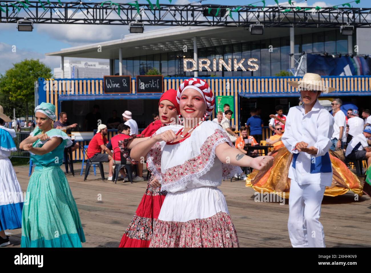 Fan Zone in Berlin, Uefa Euro 2024 Germany Stock Photo - Alamy
