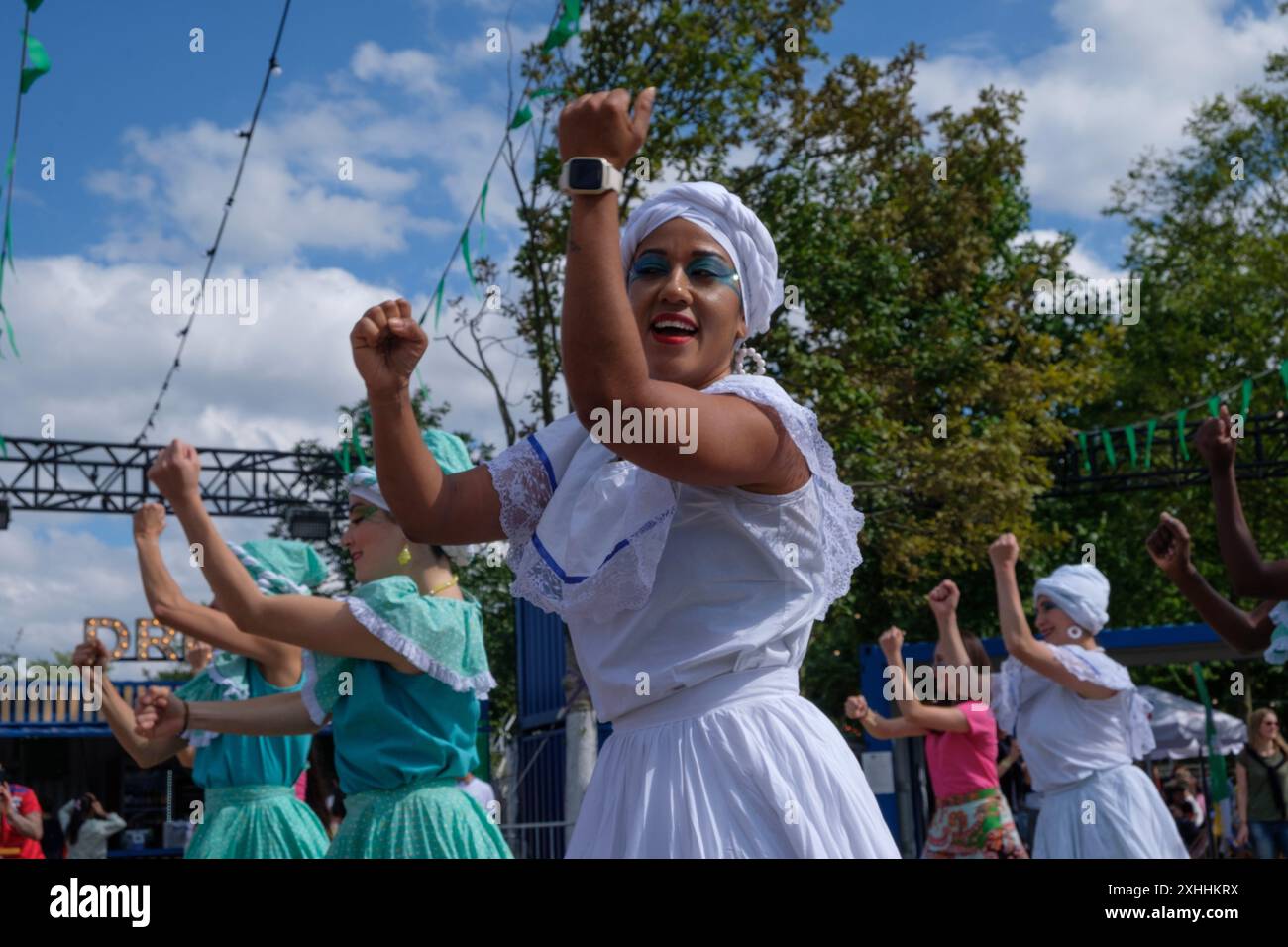 Fan Zone in Berlin, Uefa Euro 2024 Germany Stock Photo - Alamy