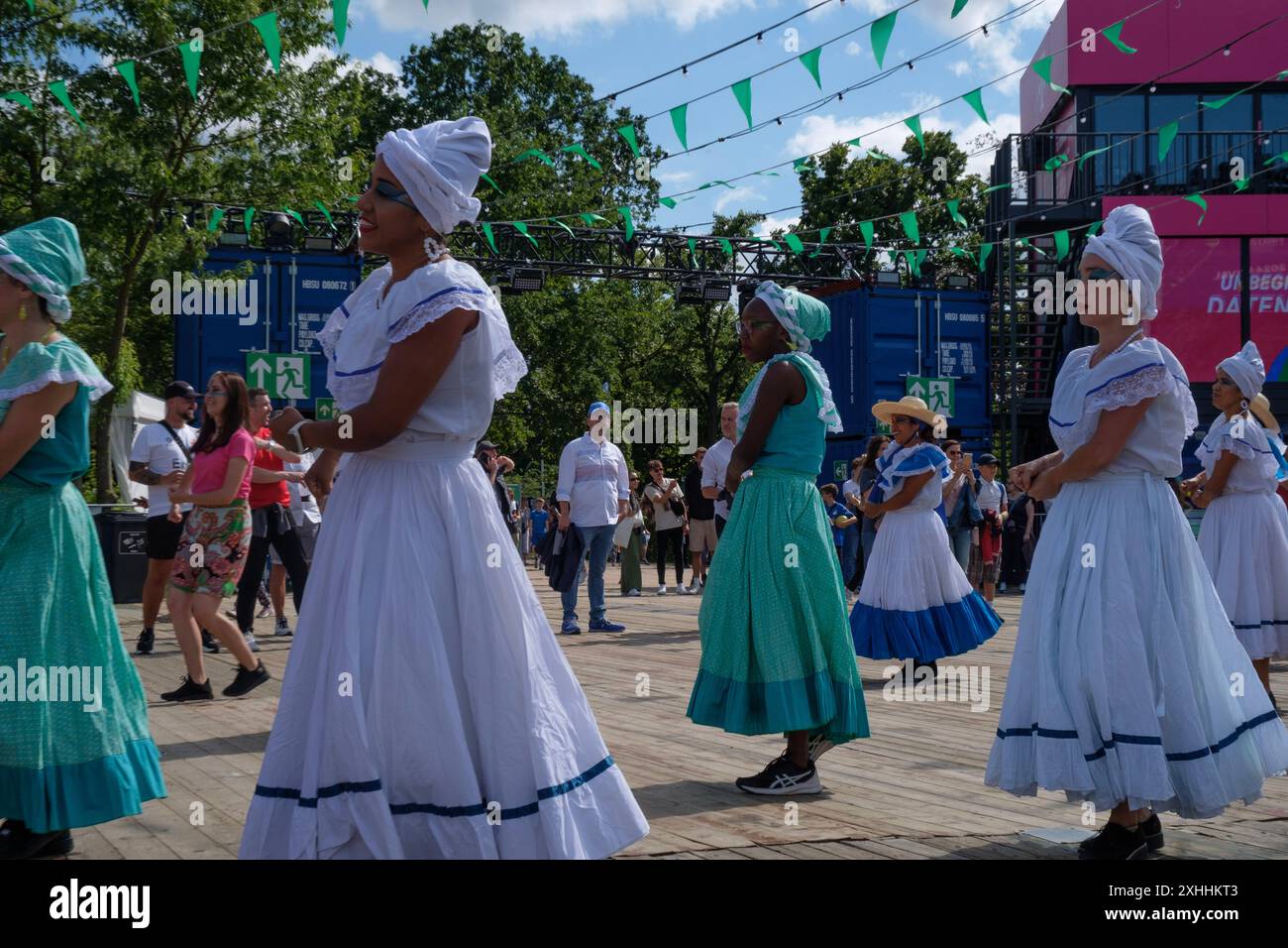 Fan Zone in Berlin, Uefa Euro 2024 Germany Stock Photo - Alamy