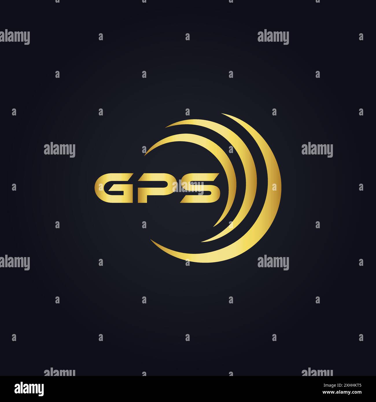GPS logo. G P S design. White GPS letter. GPS, G P S letter logo design ...