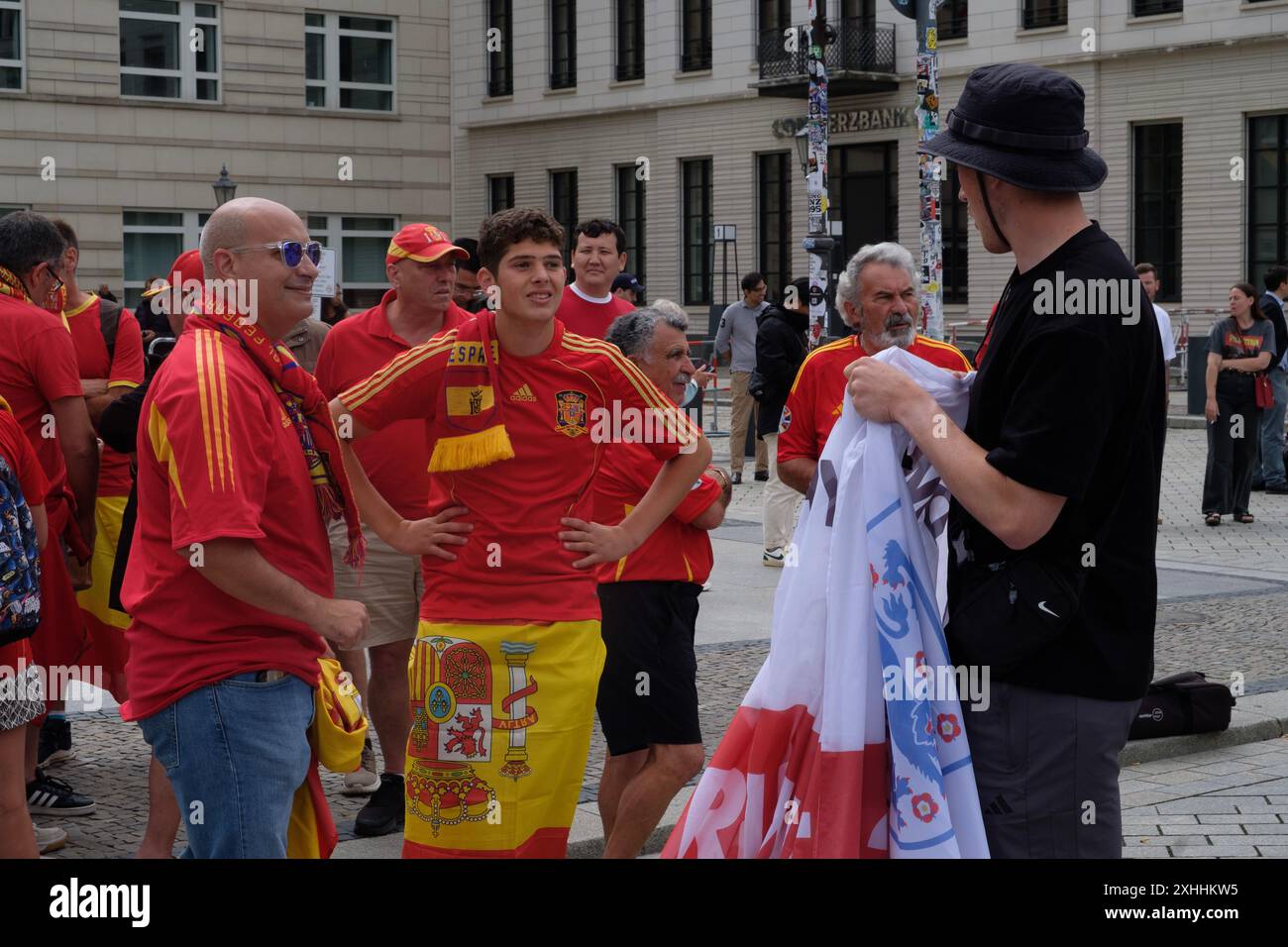 Fan Zone in Berlin, Uefa Euro 2024 Germany Stock Photo - Alamy