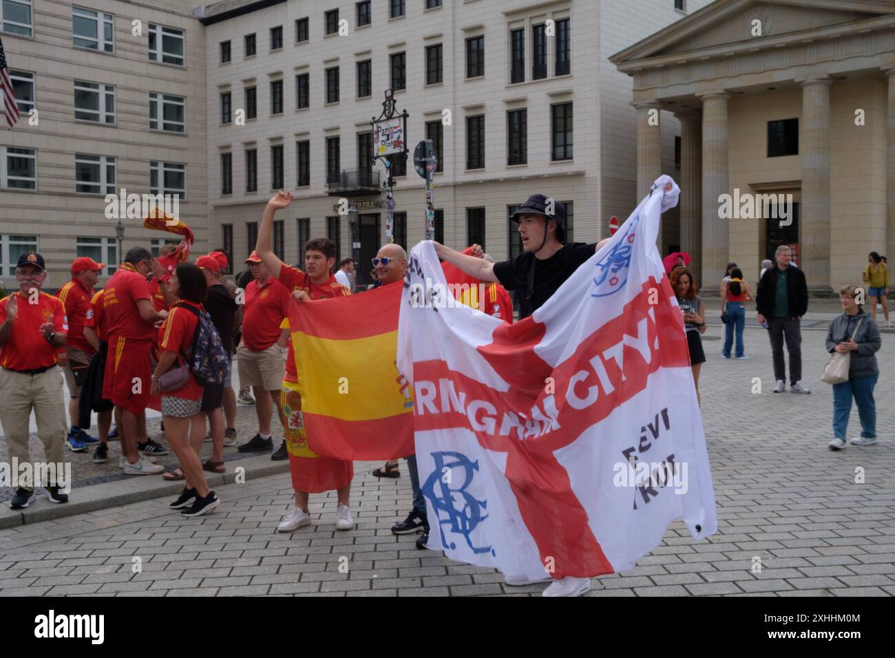 Fan Zone in Berlin, Uefa Euro 2024 Germany Stock Photo - Alamy