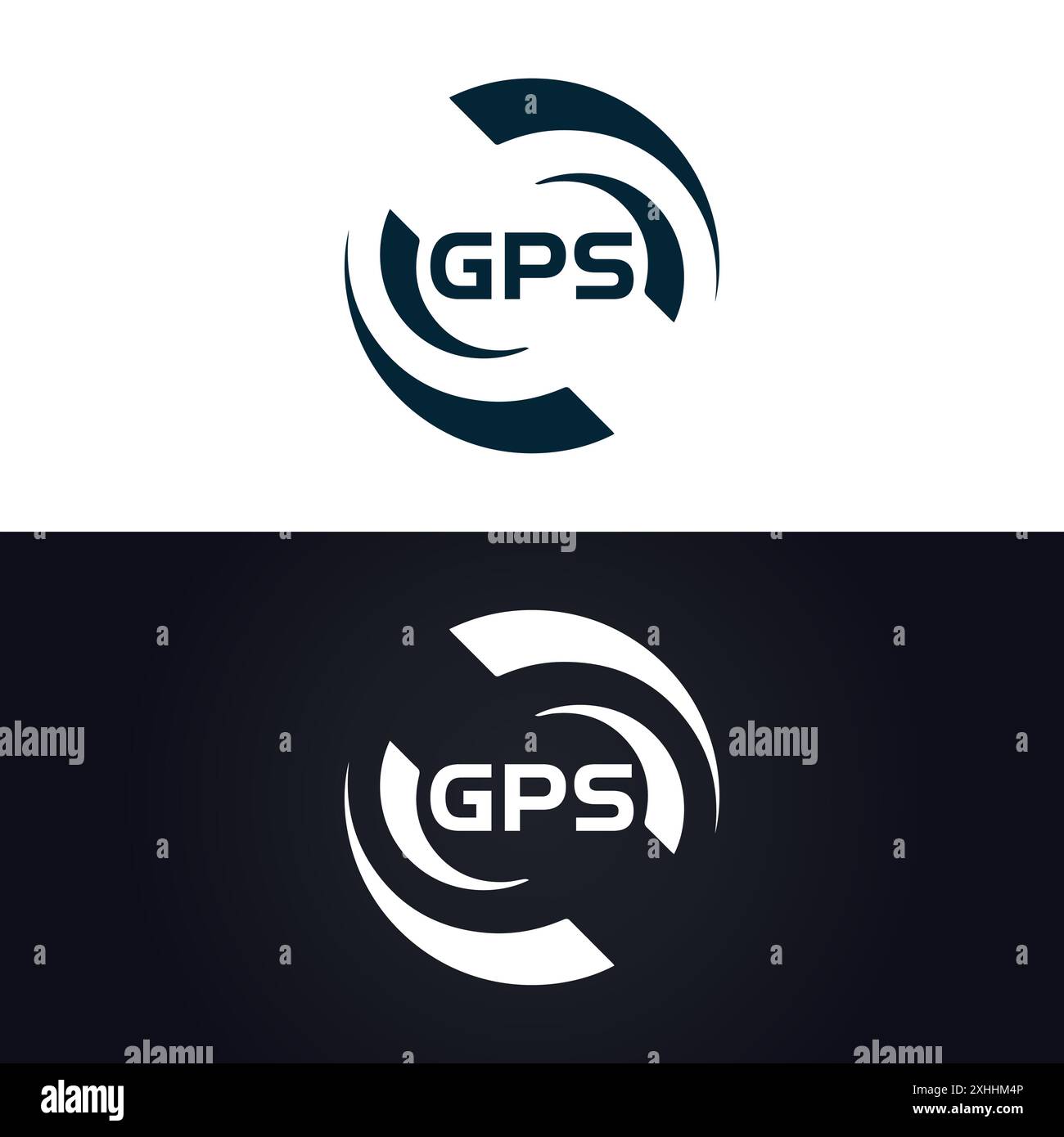 GPS logo. G P S design. White GPS letter. GPS, G P S letter logo design ...