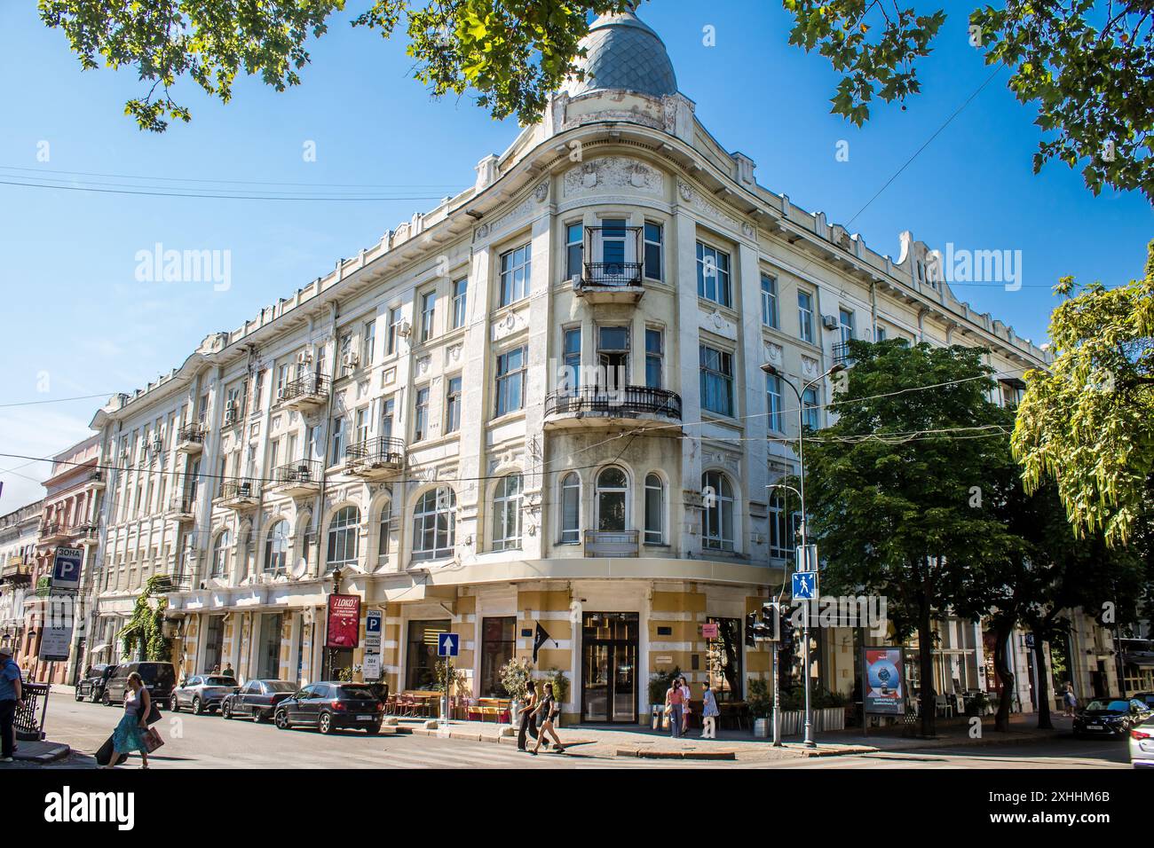 Odessa, Ukraine, July 14, 2024 Cityscape, during the war with Russia ...