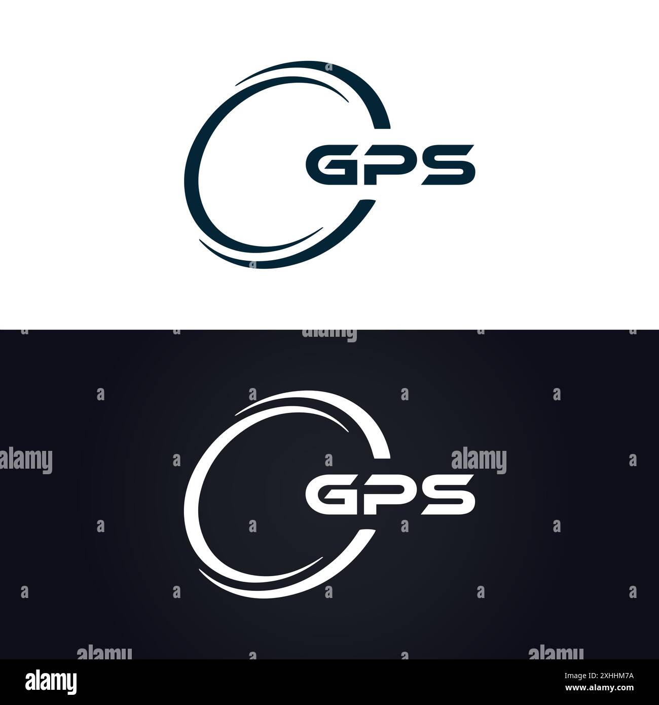 GPS logo. G P S design. White GPS letter. GPS, G P S letter logo design ...