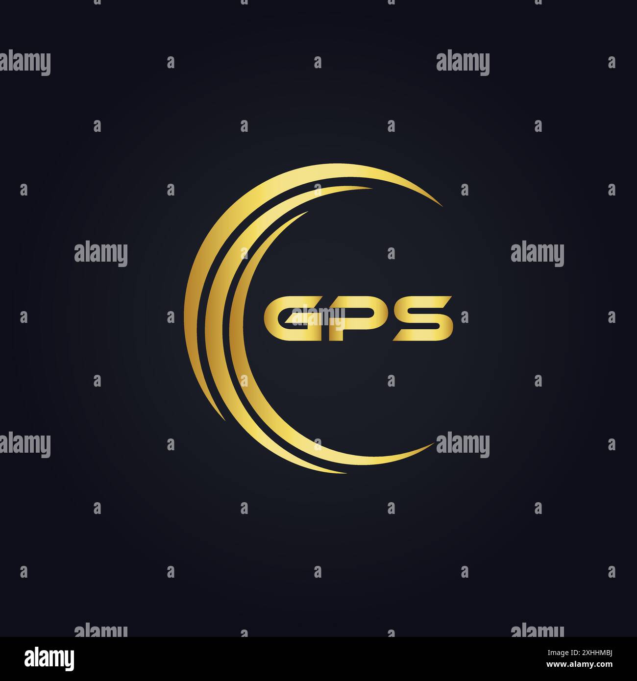 GPS logo. G P S design. White GPS letter. GPS, G P S letter logo design ...
