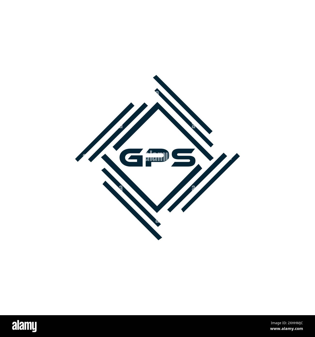 GPS logo. G P S design. White GPS letter. GPS, G P S letter logo design ...