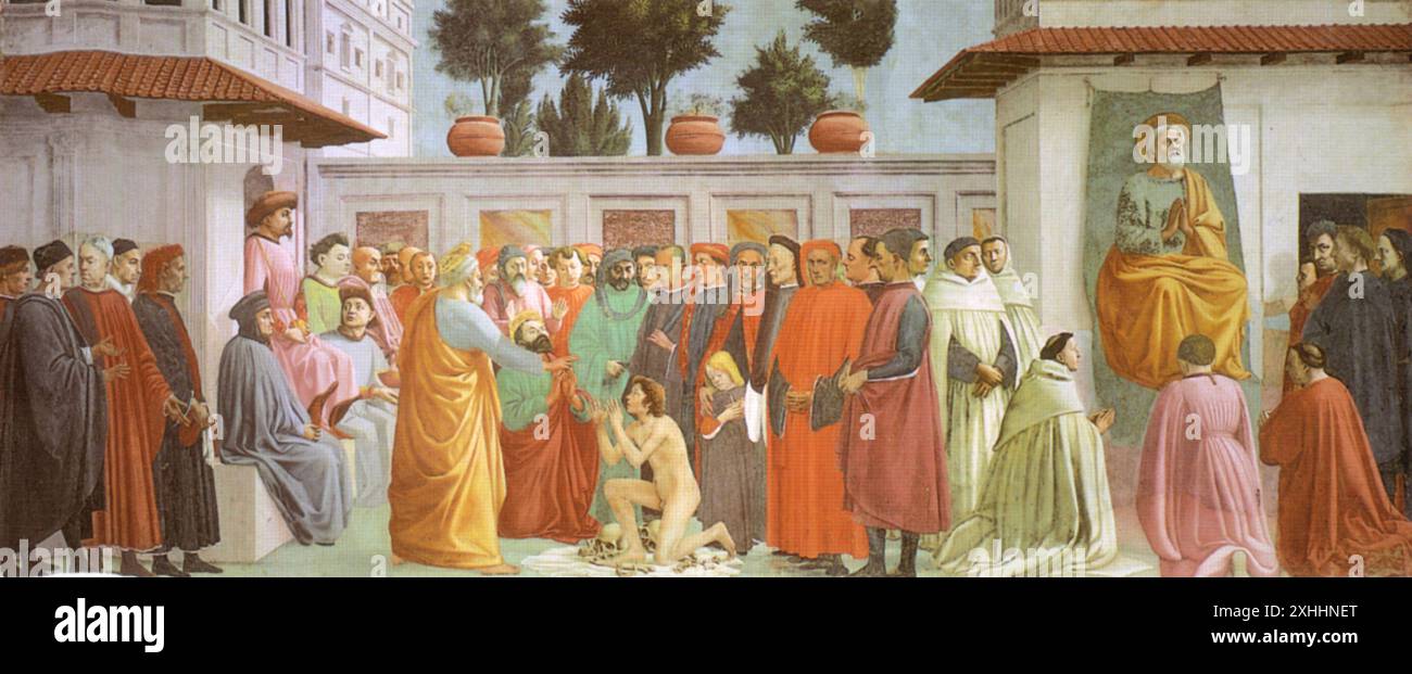 Basilica of Our Lady of Carmel - Raising of the Son of Teophilus and St ...