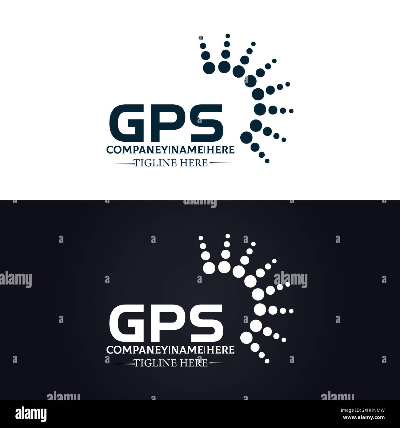 GPS logo. G P S design. White GPS letter. GPS, G P S letter logo design ...