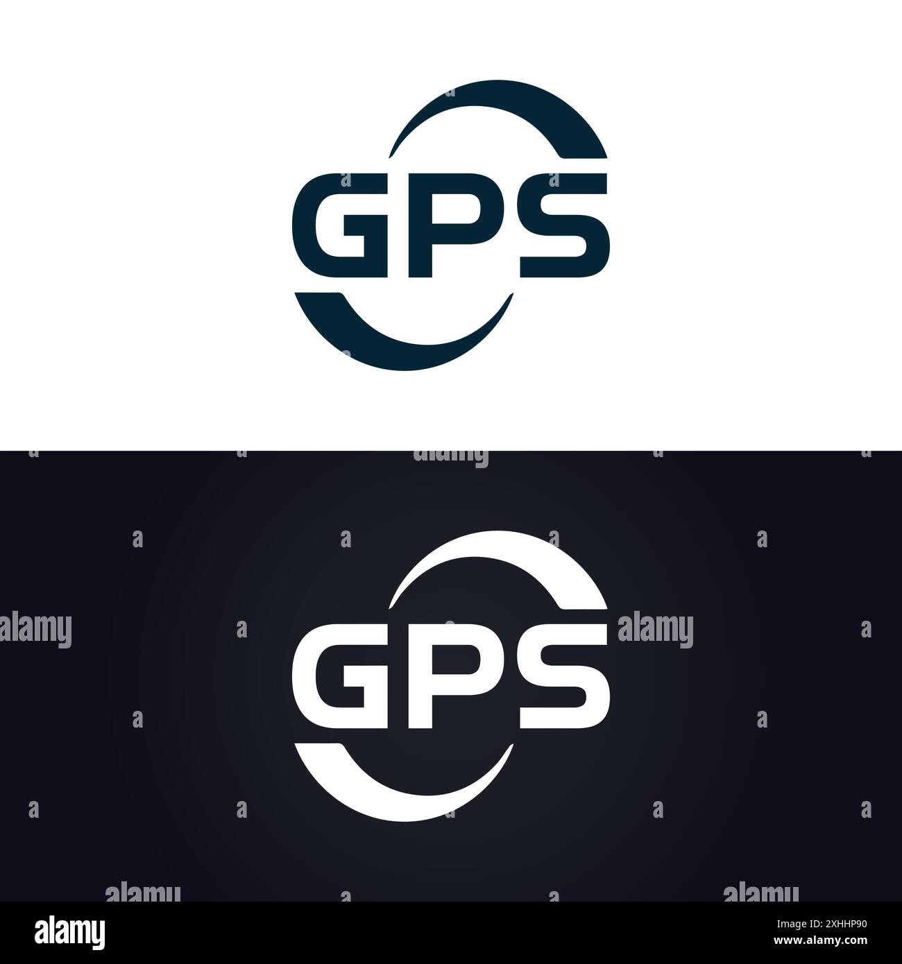 GPS logo. G P S design. White GPS letter. GPS, G P S letter logo design ...