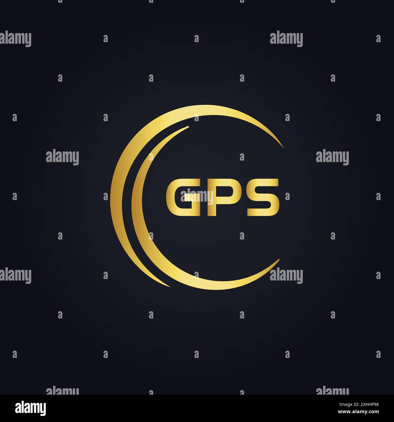 GPS logo. G P S design. White GPS letter. GPS, G P S letter logo design ...