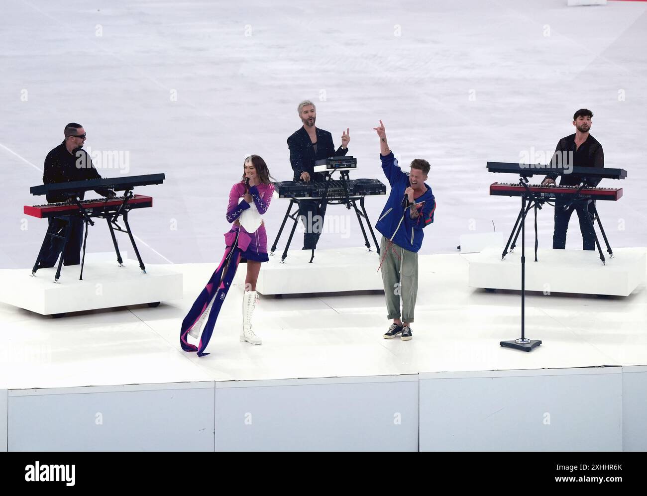 Meduza, OneRepublic and Leony perform ahead of the UEFA Euro 2024 final ...