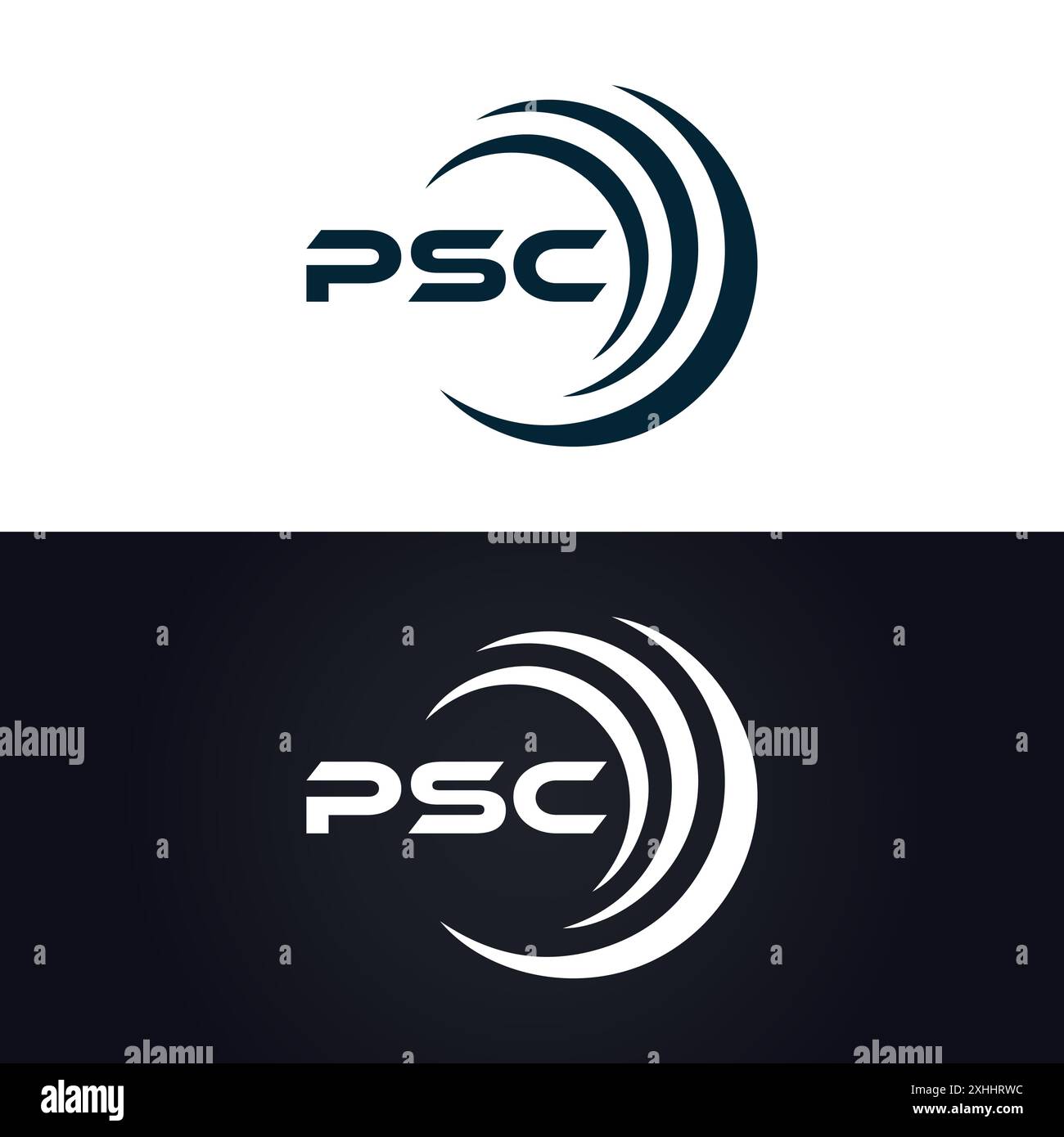PSC logo. P S C design. White PSC letter. PSC, P S C letter logo design ...