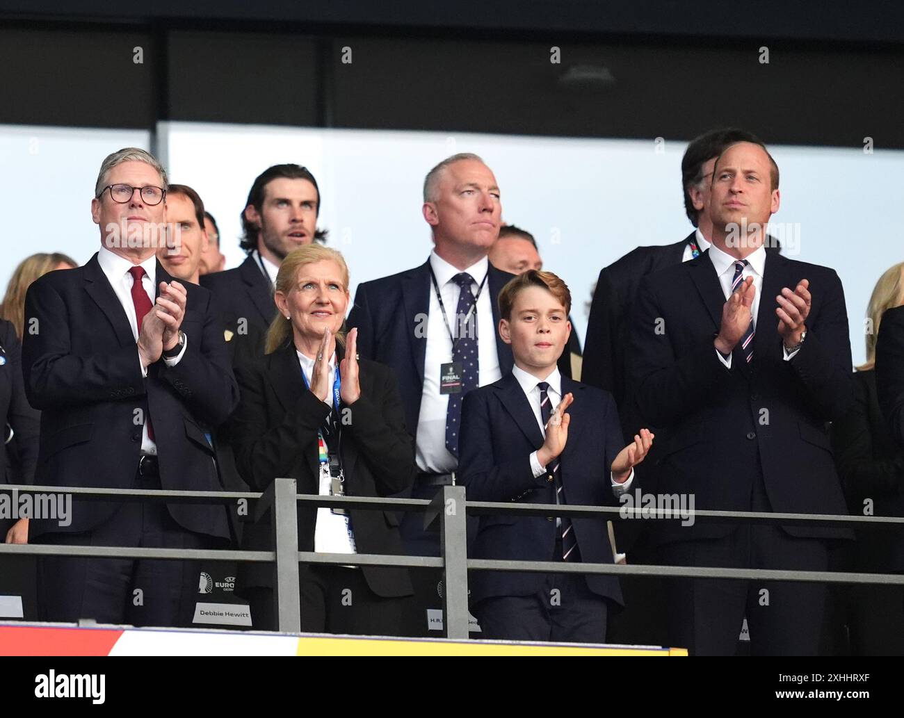 (Left to right) Prime Minister Sir Keir Starmer, FA Chairperson Debbie ...