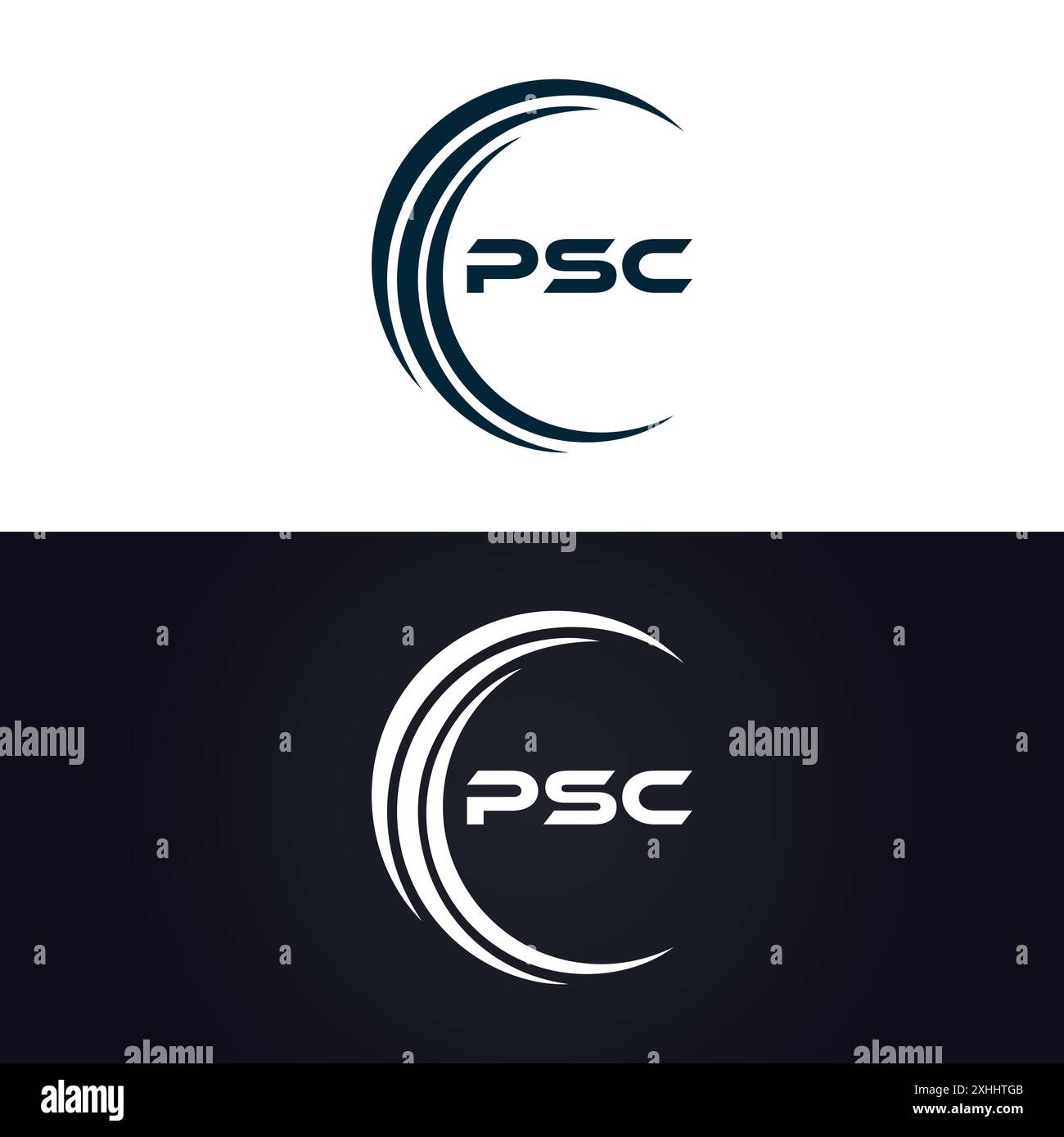 PSC logo. P S C design. White PSC letter. PSC, P S C letter logo design ...