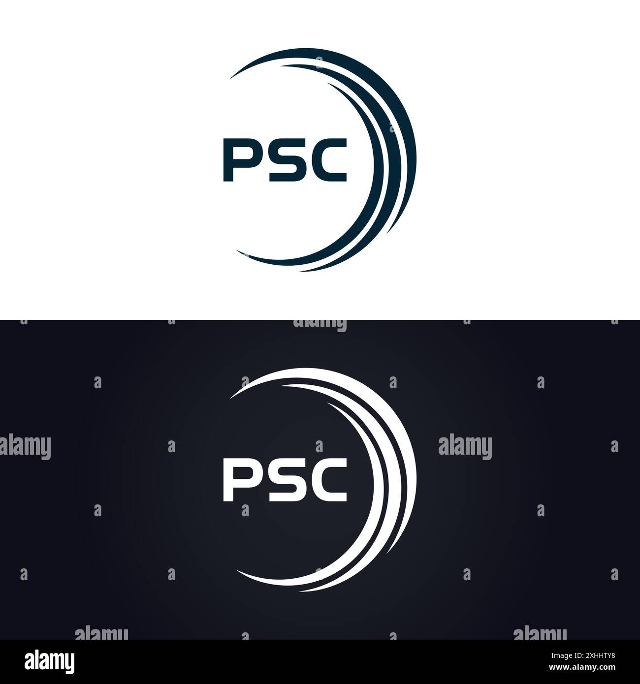 PSC logo. P S C design. White PSC letter. PSC, P S C letter logo design ...