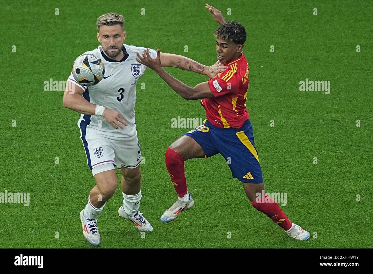 Berlin, Germany. 14th July, 2024. Soccer: European Championship, Spain ...