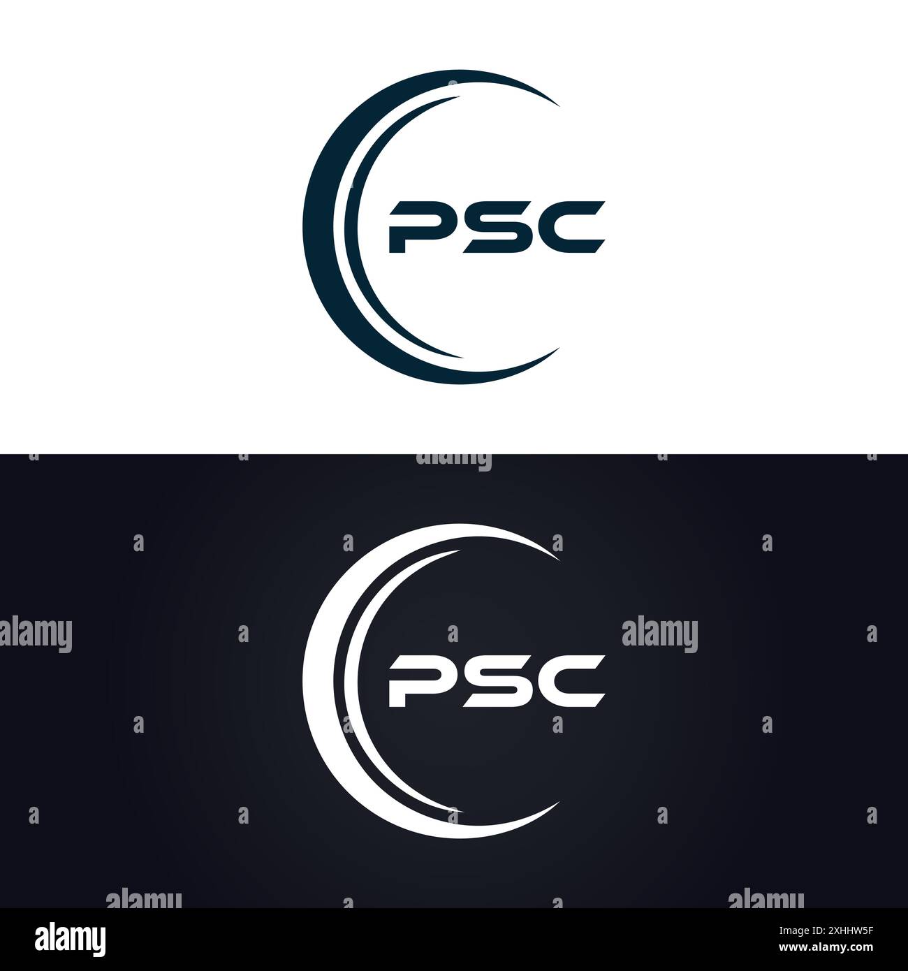 PSC logo. P S C design. White PSC letter. PSC, P S C letter logo design ...