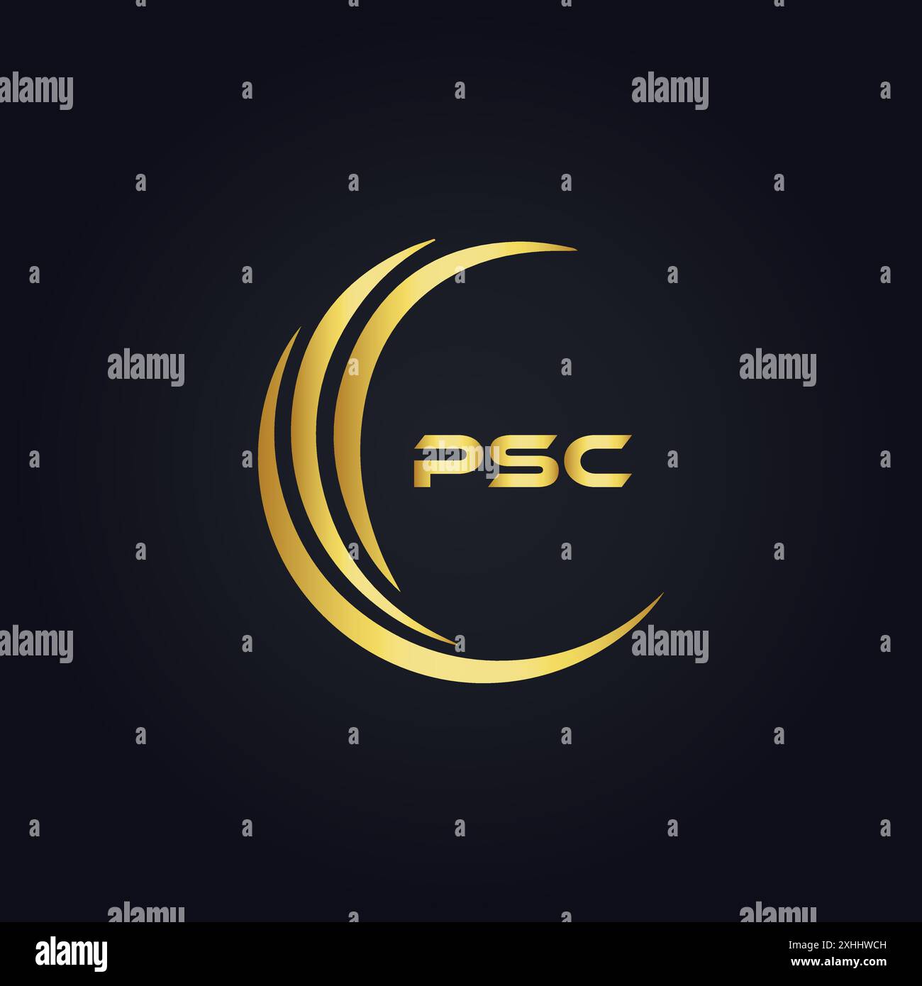 PSC logo. P S C design. White PSC letter. PSC, P S C letter logo design ...