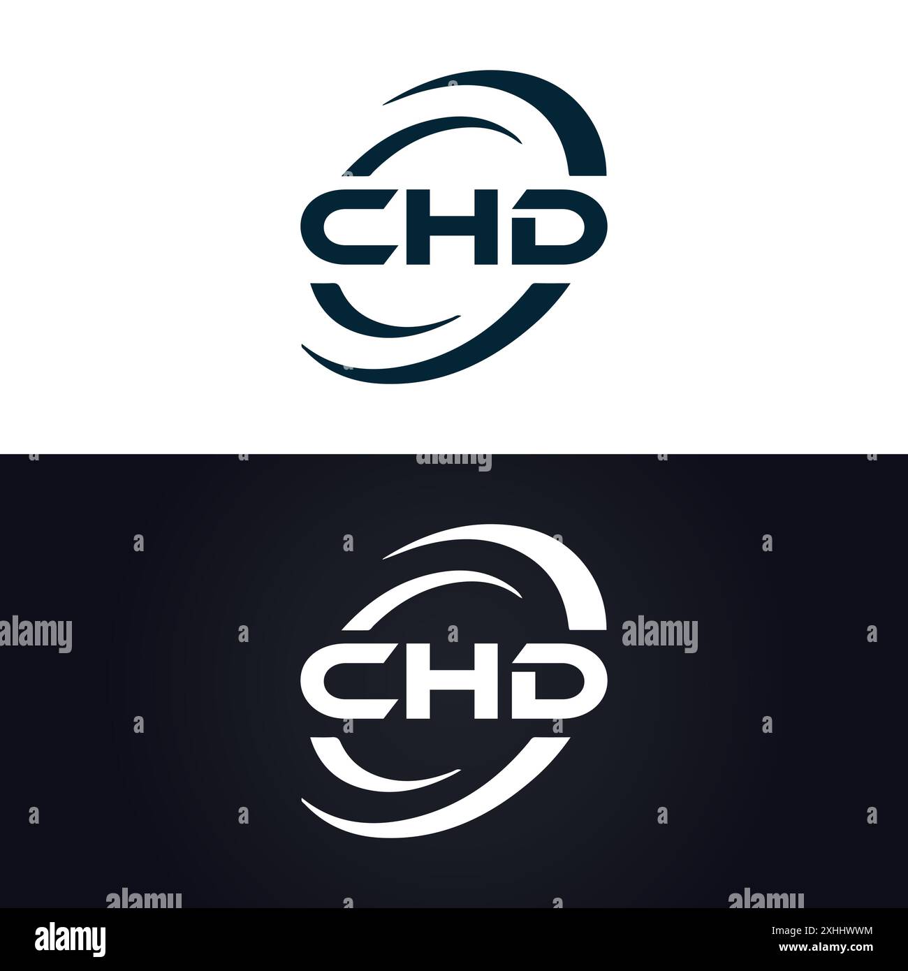 CHD logo. C H D design. White CHD letter. CHD, C H D letter logo design ...